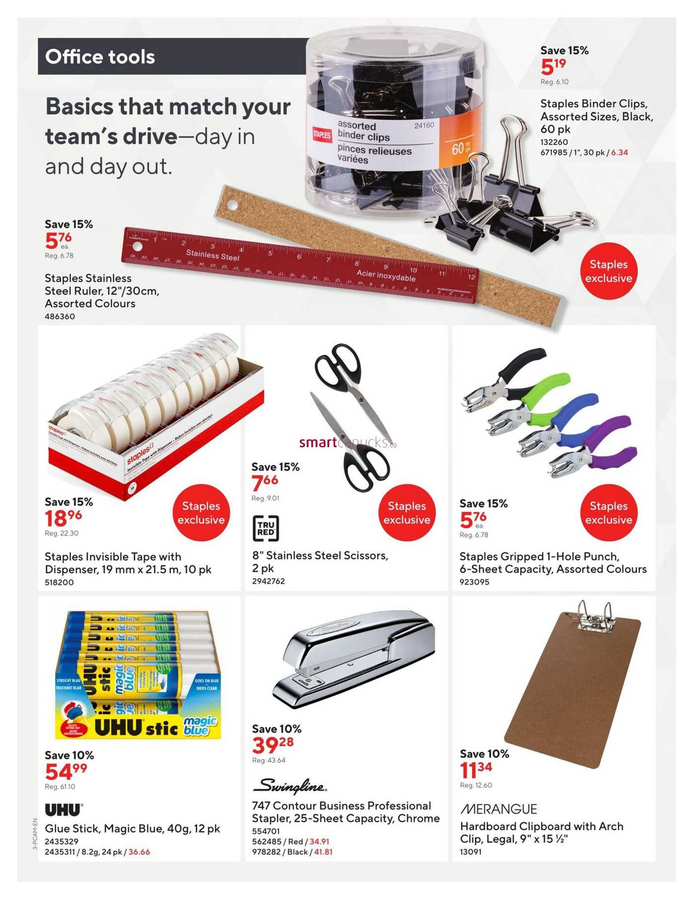 Staples Preferred Flyer August 8 to 21