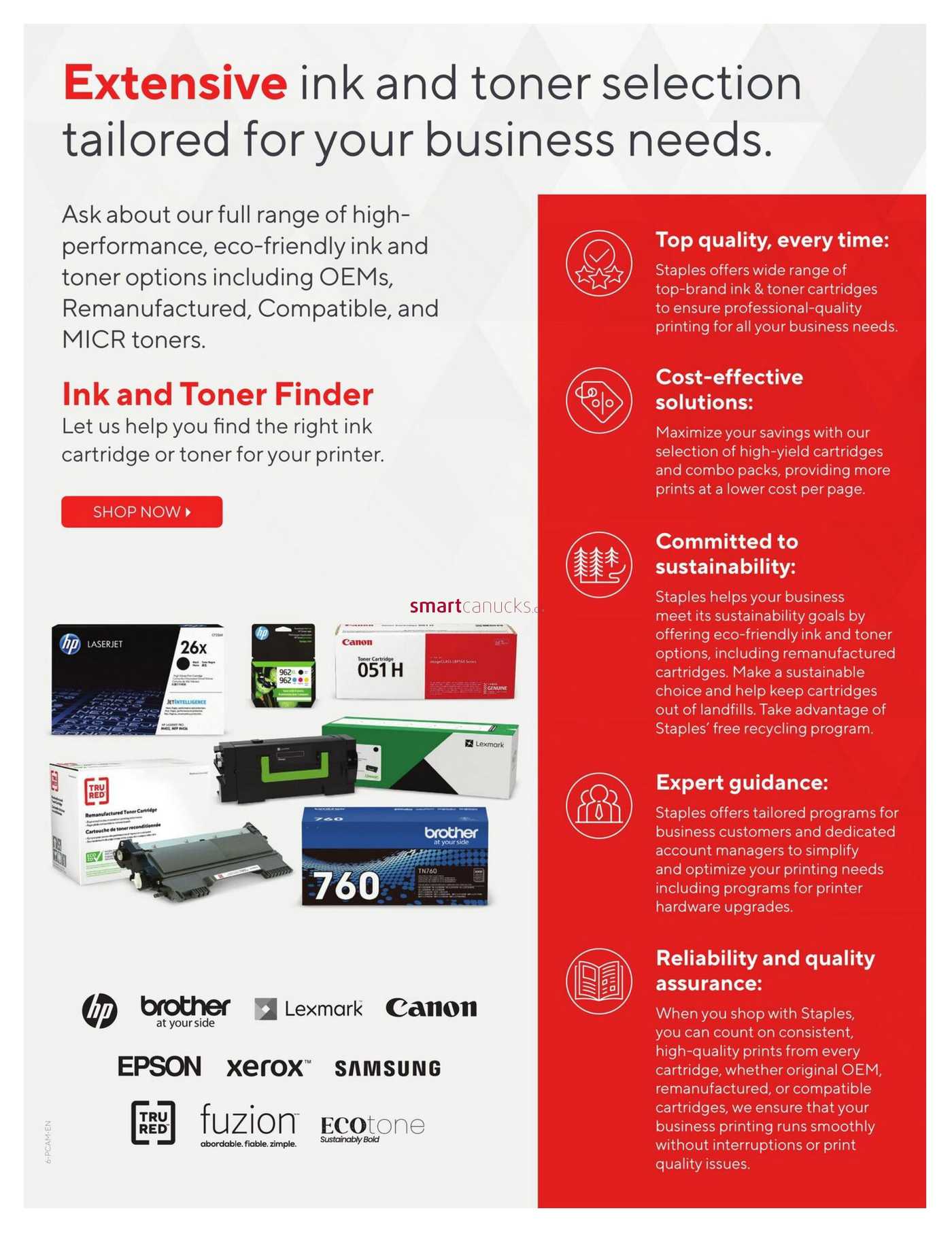 Staples Preferred Flyer August 8 to 21