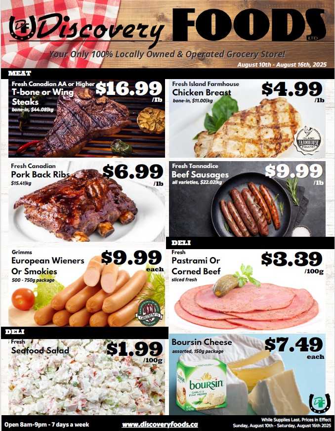 Discovery Foods Flyer August 10 to 16