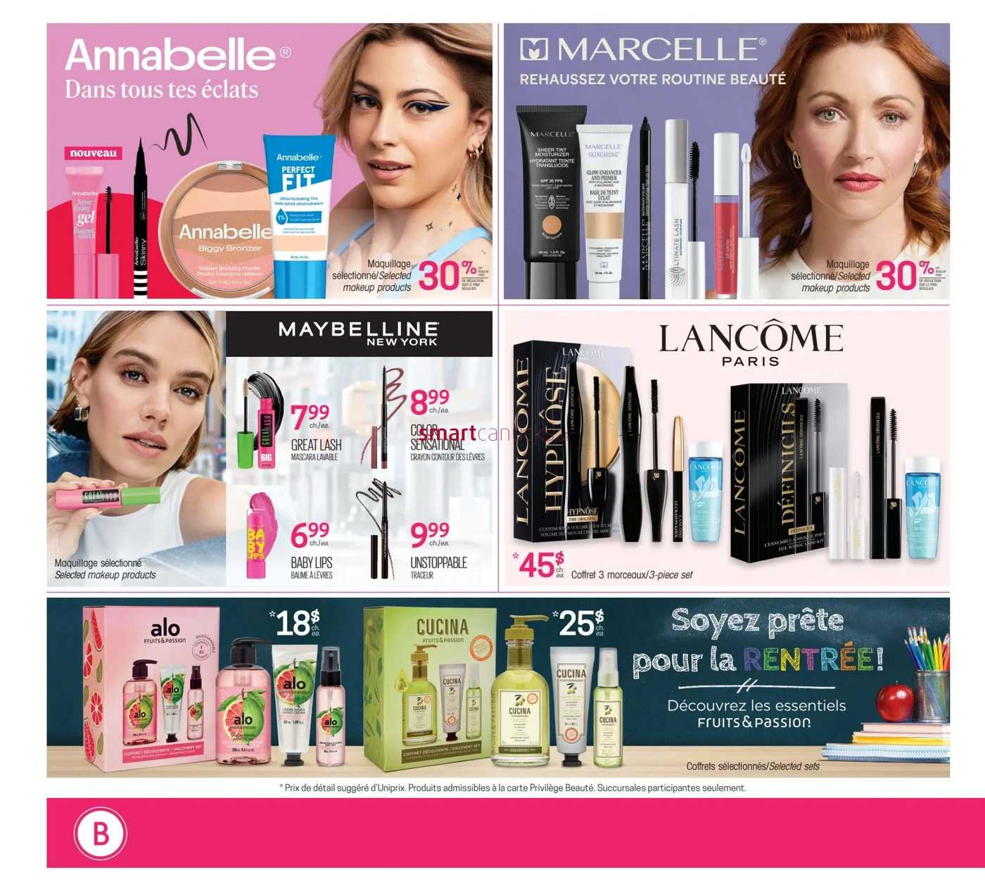 Uniprix Flyer August 14 to 20