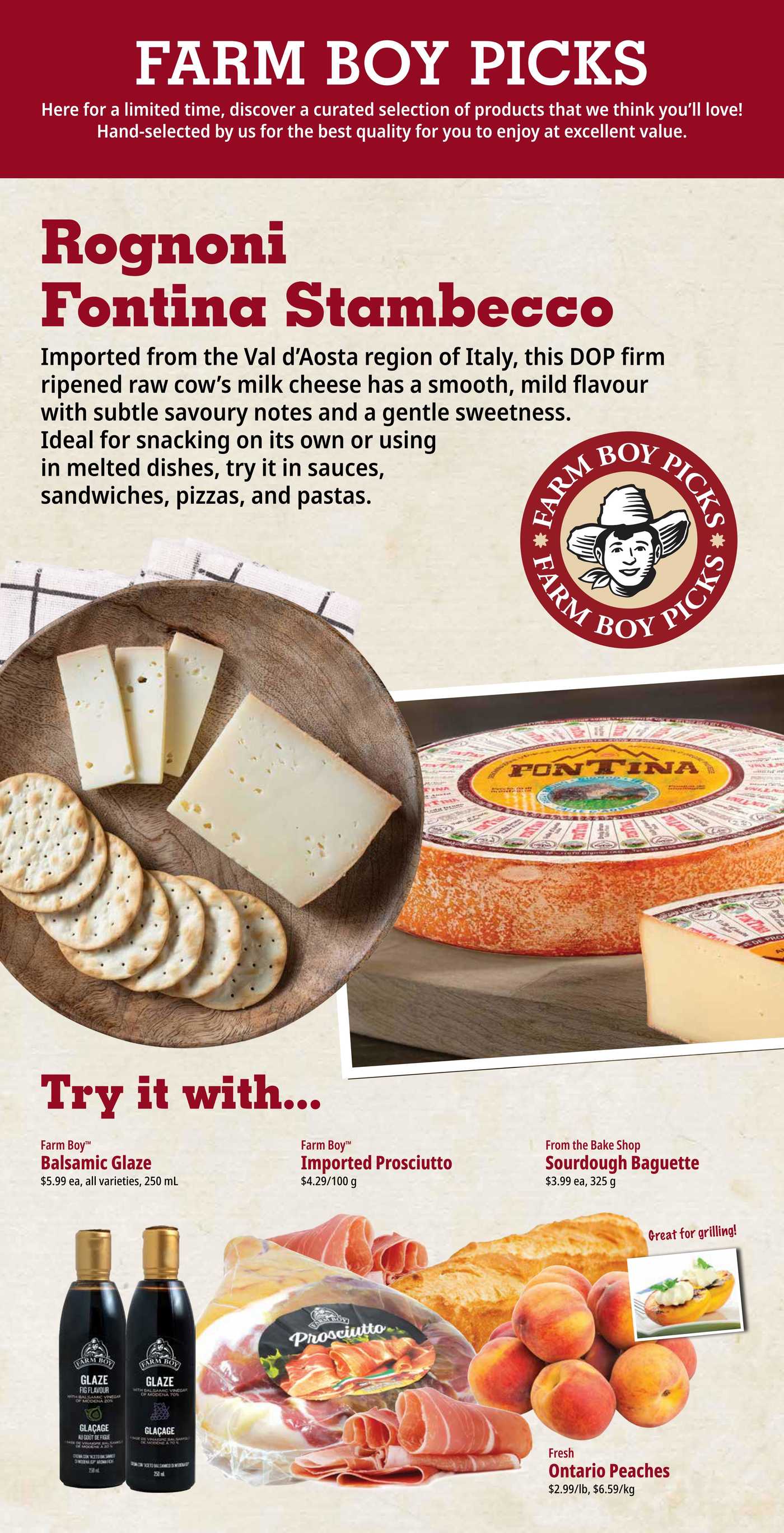 Farm Boy Flyer August 14 to 20