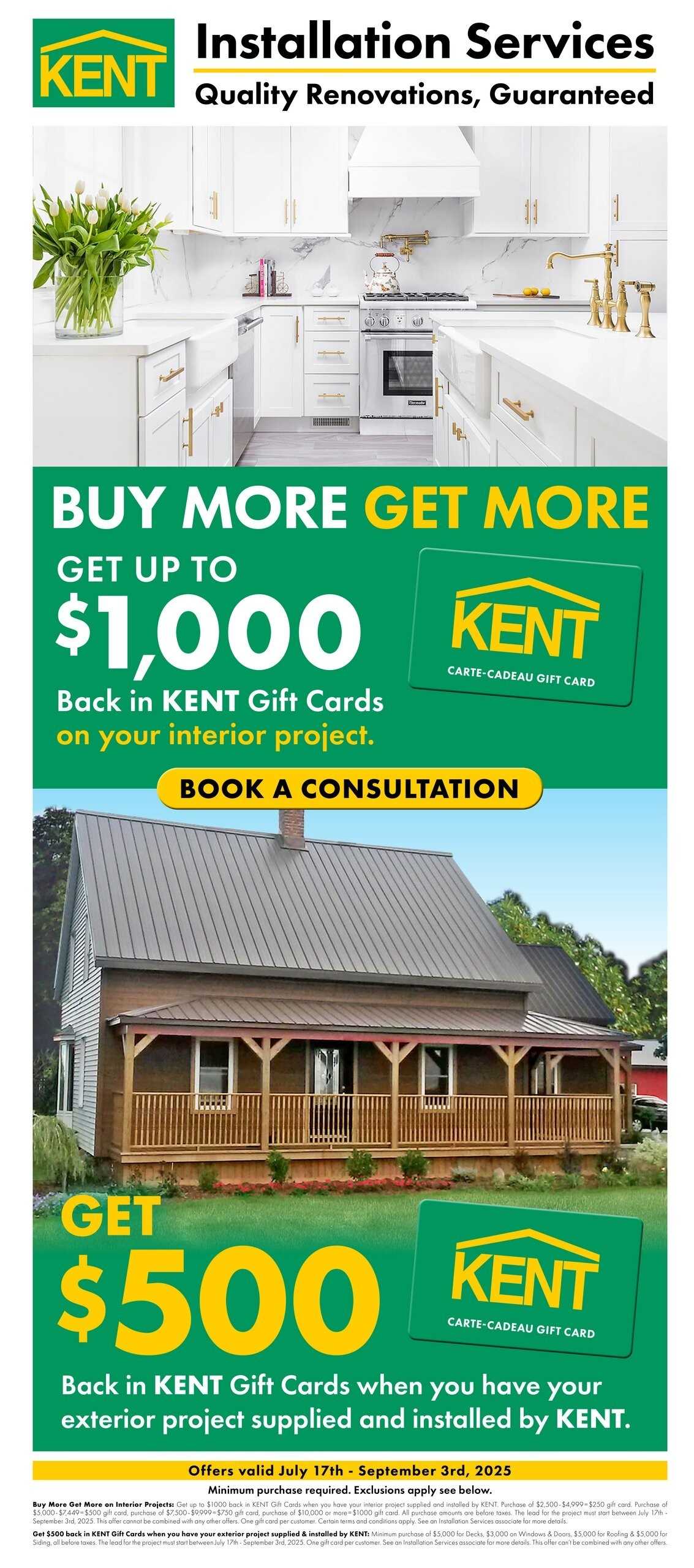Kent Building Supplies Flyer August 14 to 20