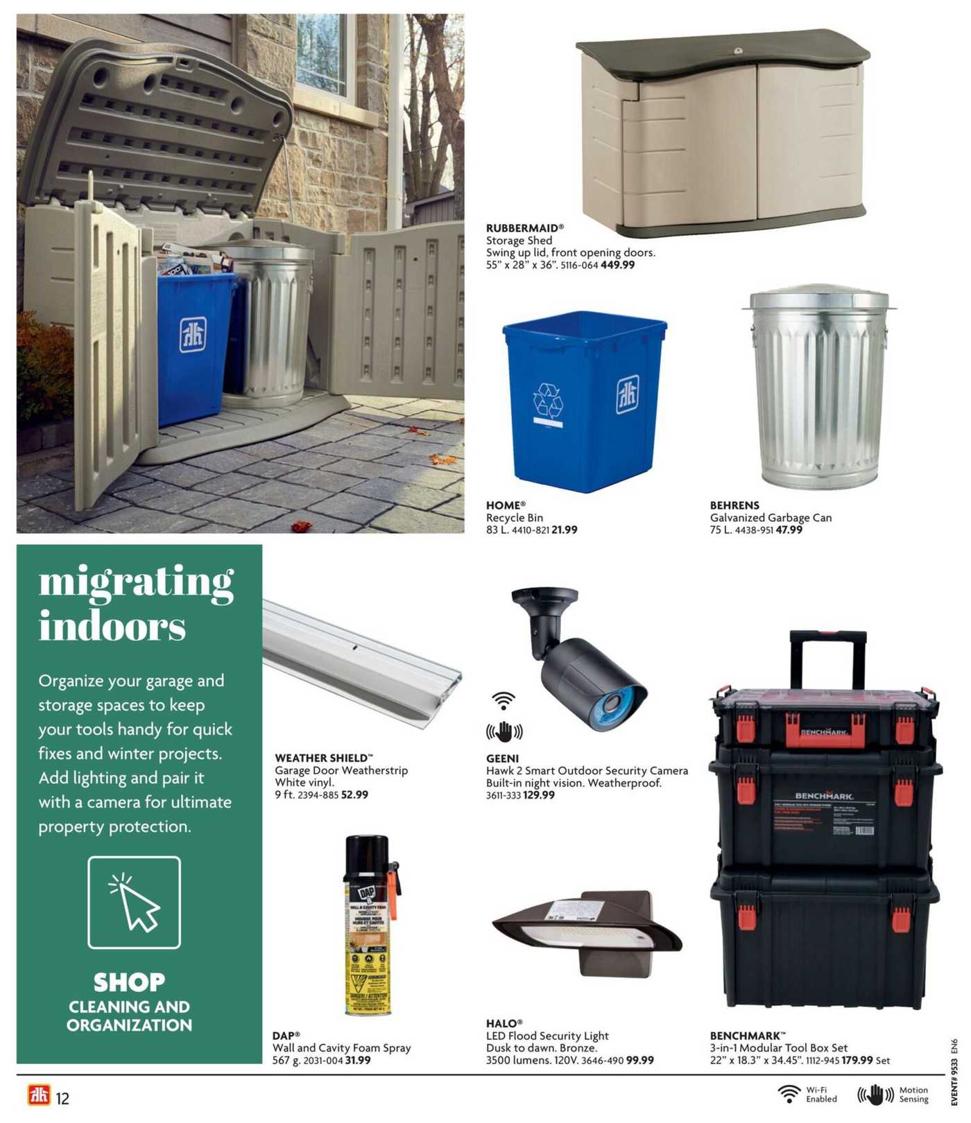 Home Hardware (ON) Fall and Winter Catalogue August 14 to November 5