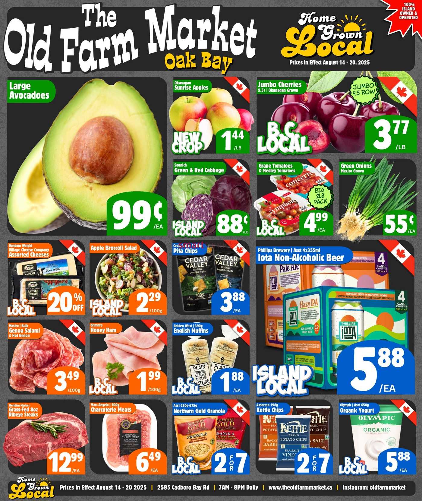 The Old Farm Market (Victoria) Flyer August 14 to 20