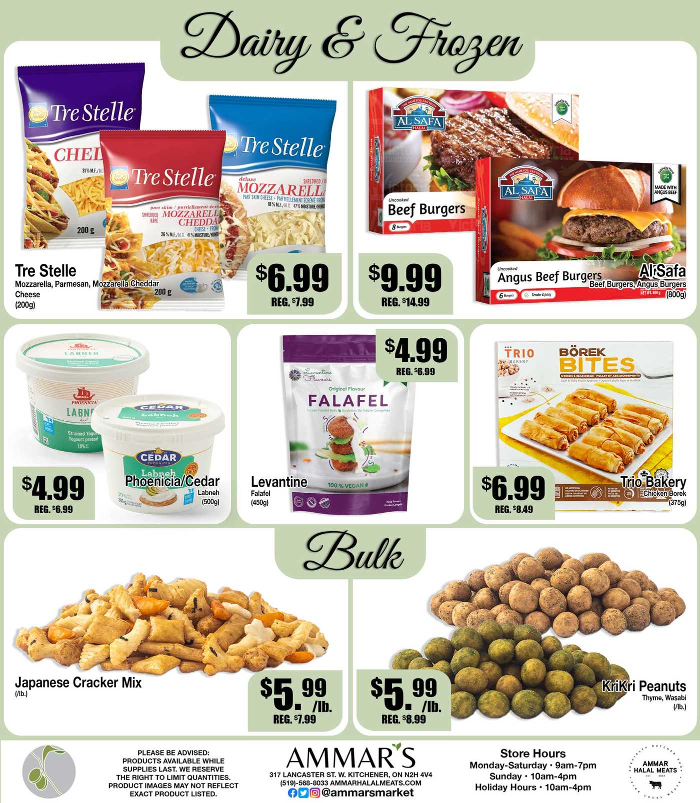 Ammar's Halal Meats Flyer August 14 to 20