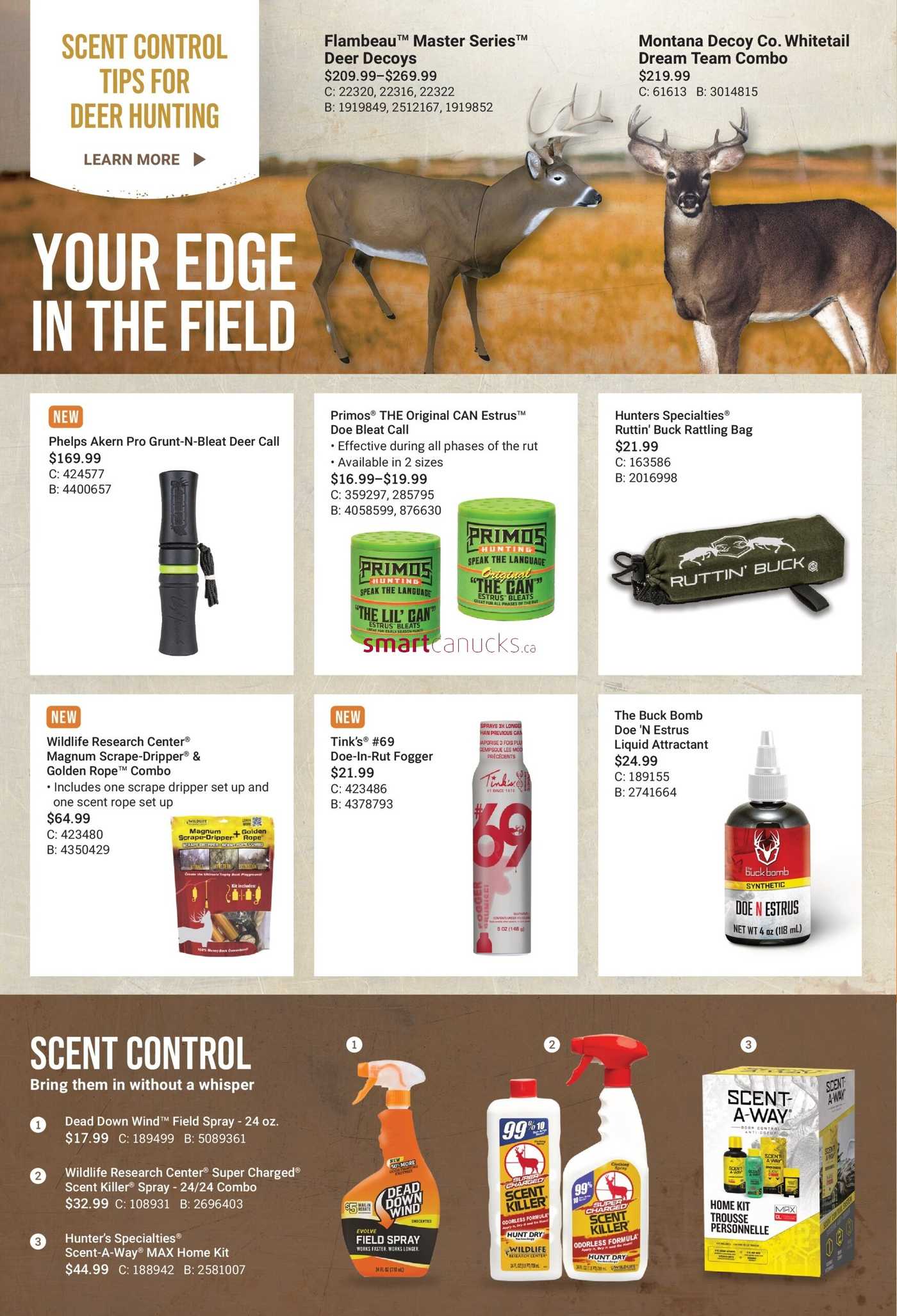 Bass Pro Shops Big Game Hunting Catalogue August 14 to September 24