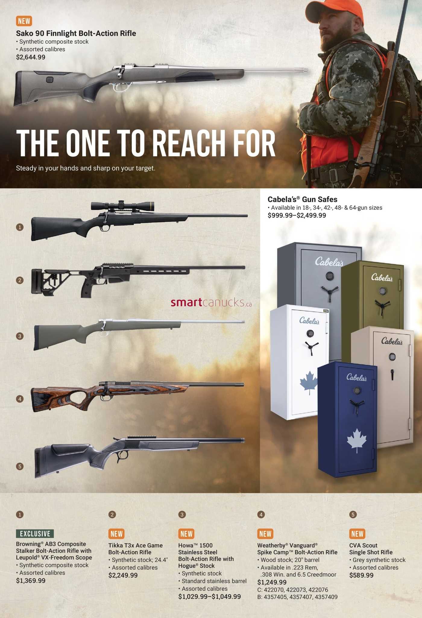 Bass Pro Shops Big Game Hunting Catalogue August 14 to September 24