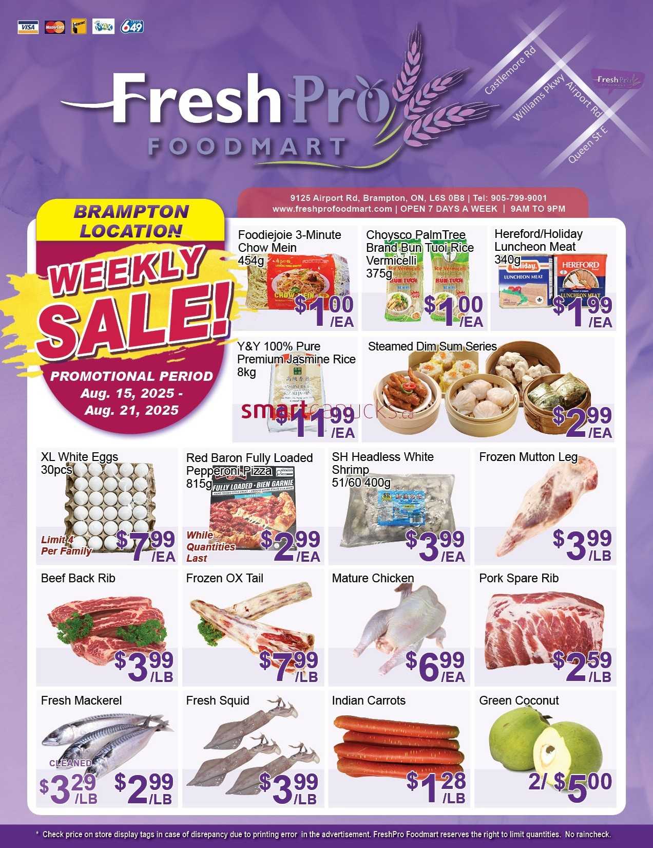 FreshPro Foodmart Canada Flyers