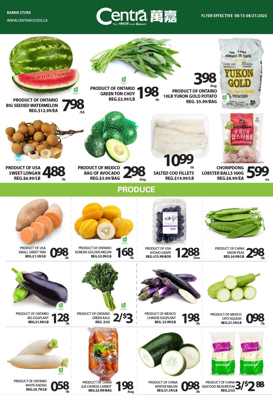 Centra Foods Canada Flyers
