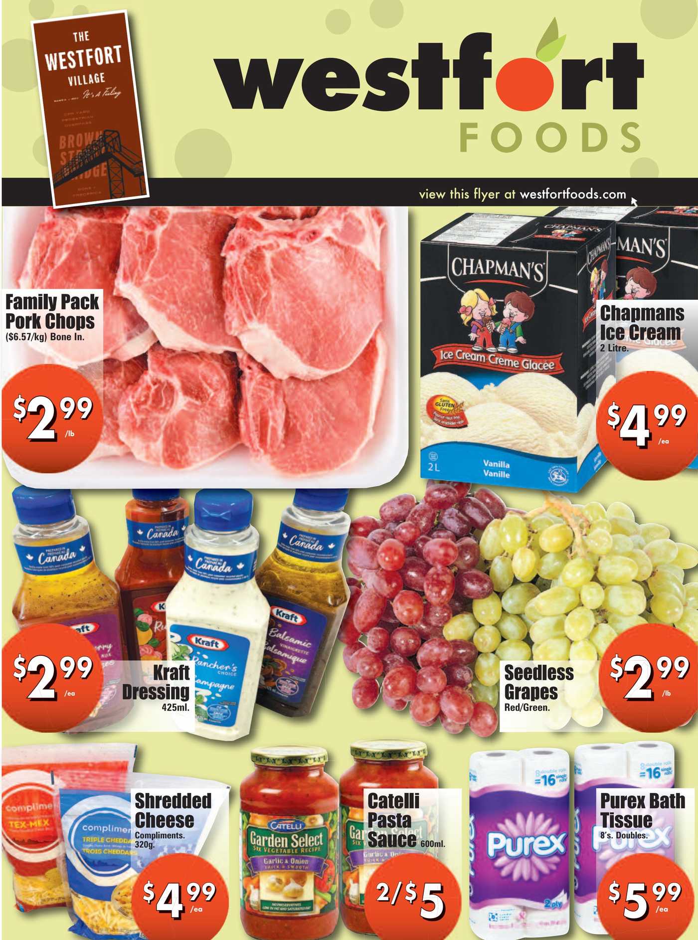 Westfort Foods Flyer August 15 to 21