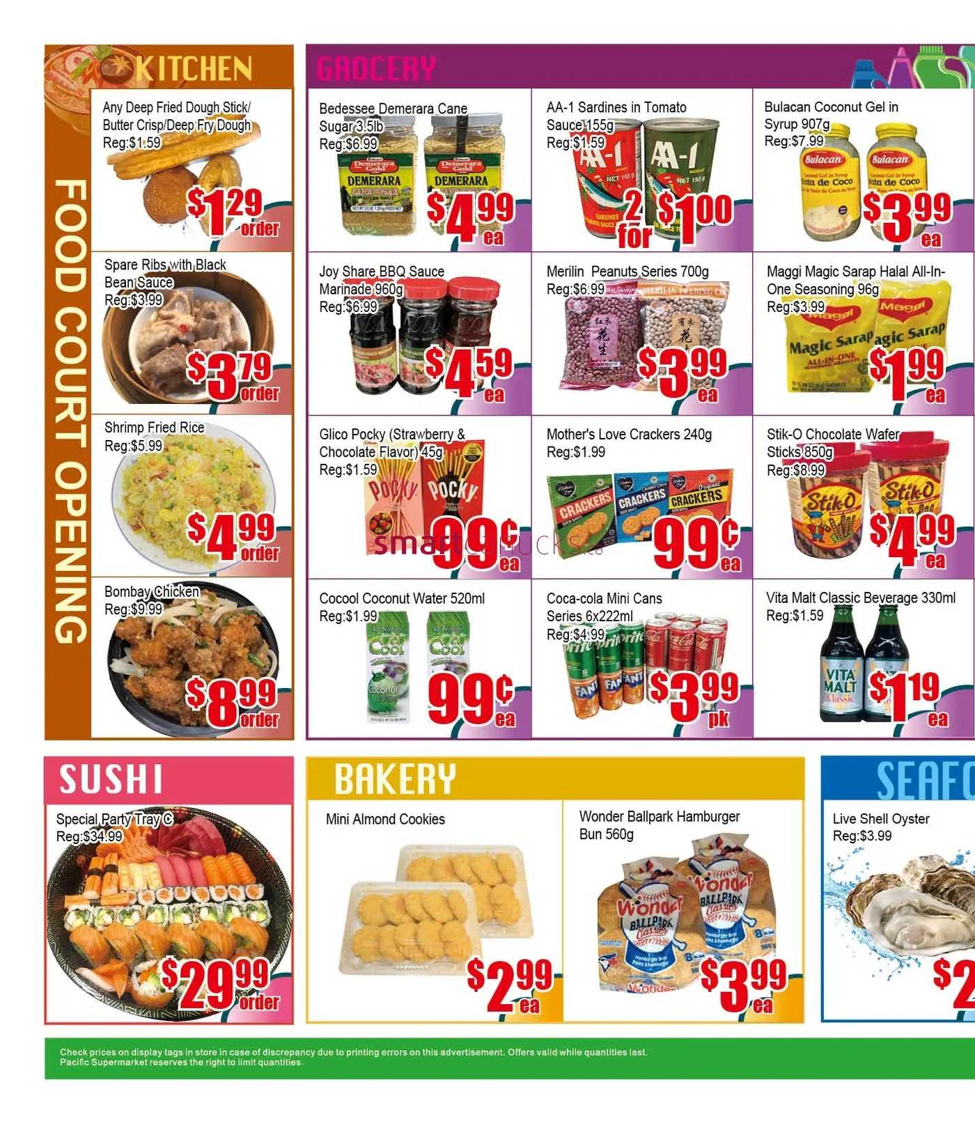 Pacific Fresh Food Market (Pickering) Flyer August 15 to 21