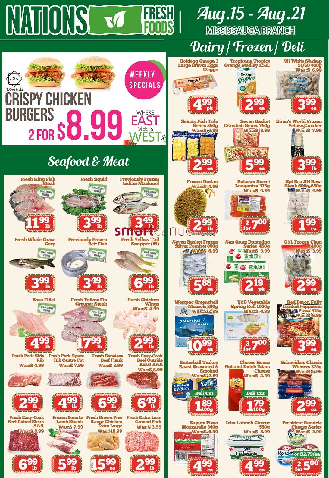 Nations Fresh Foods (Mississauga) Flyer August 15 to 21
