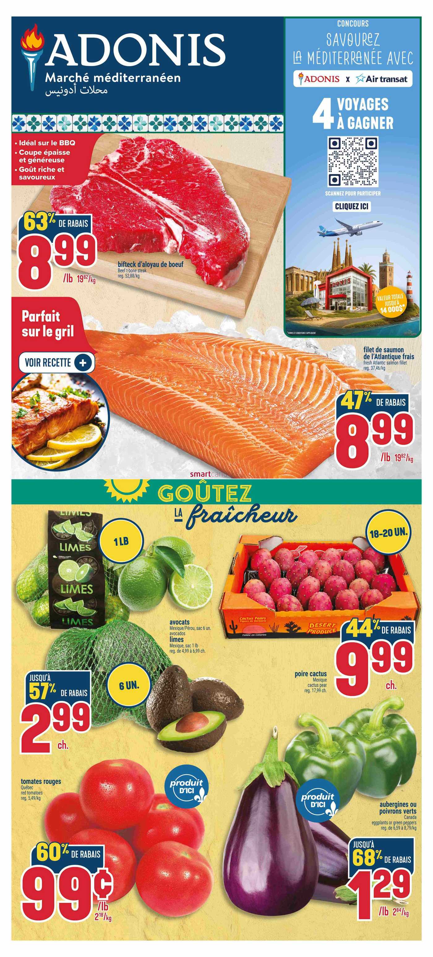 Marche Adonis (QC) Flyer August 21 to 27