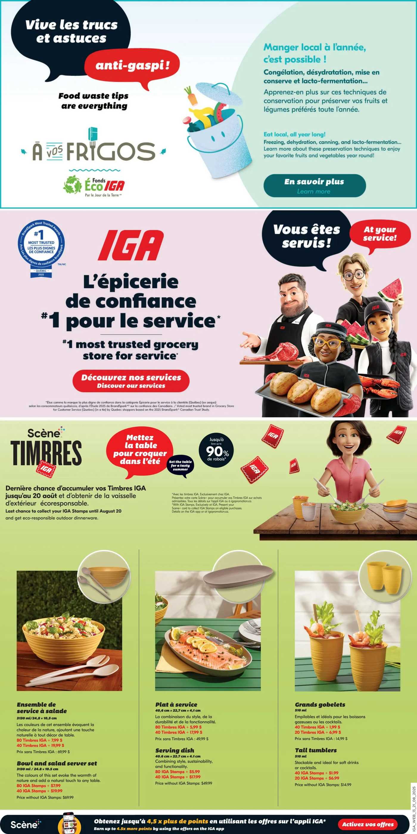 IGA (QC) Flyer August 21 to 27