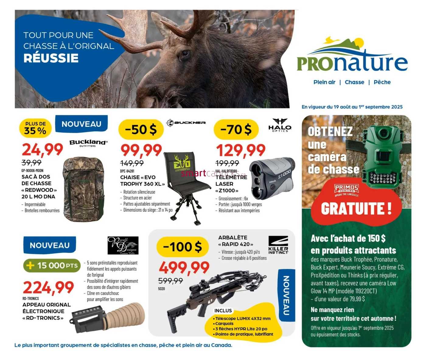 Pronature Flyer August 19 to September 1