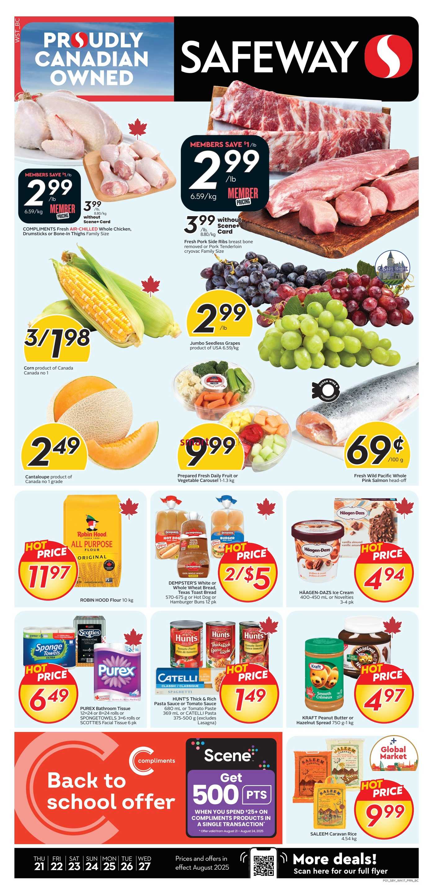 Safeway (BC) Flyer August 21 to 27