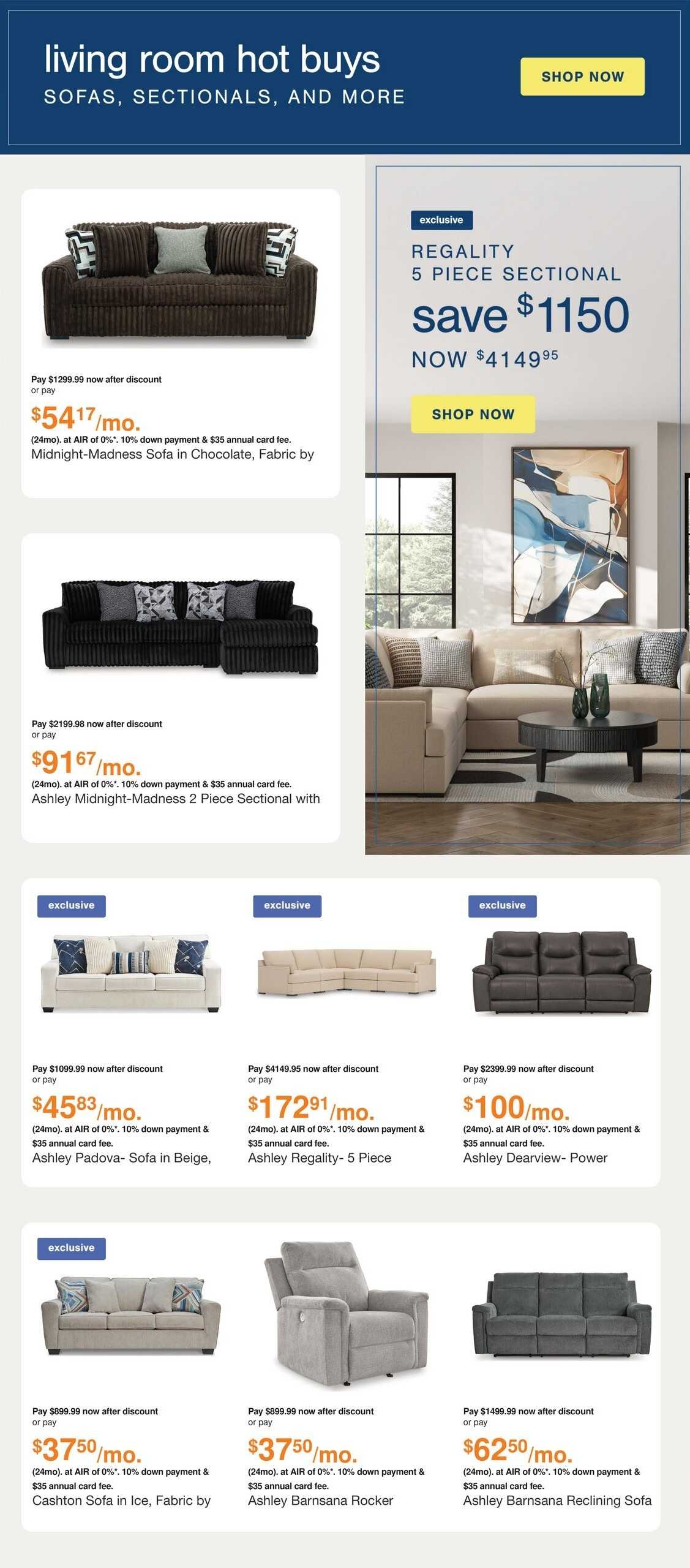 Ashley HomeStore Flyer August 20 to 26