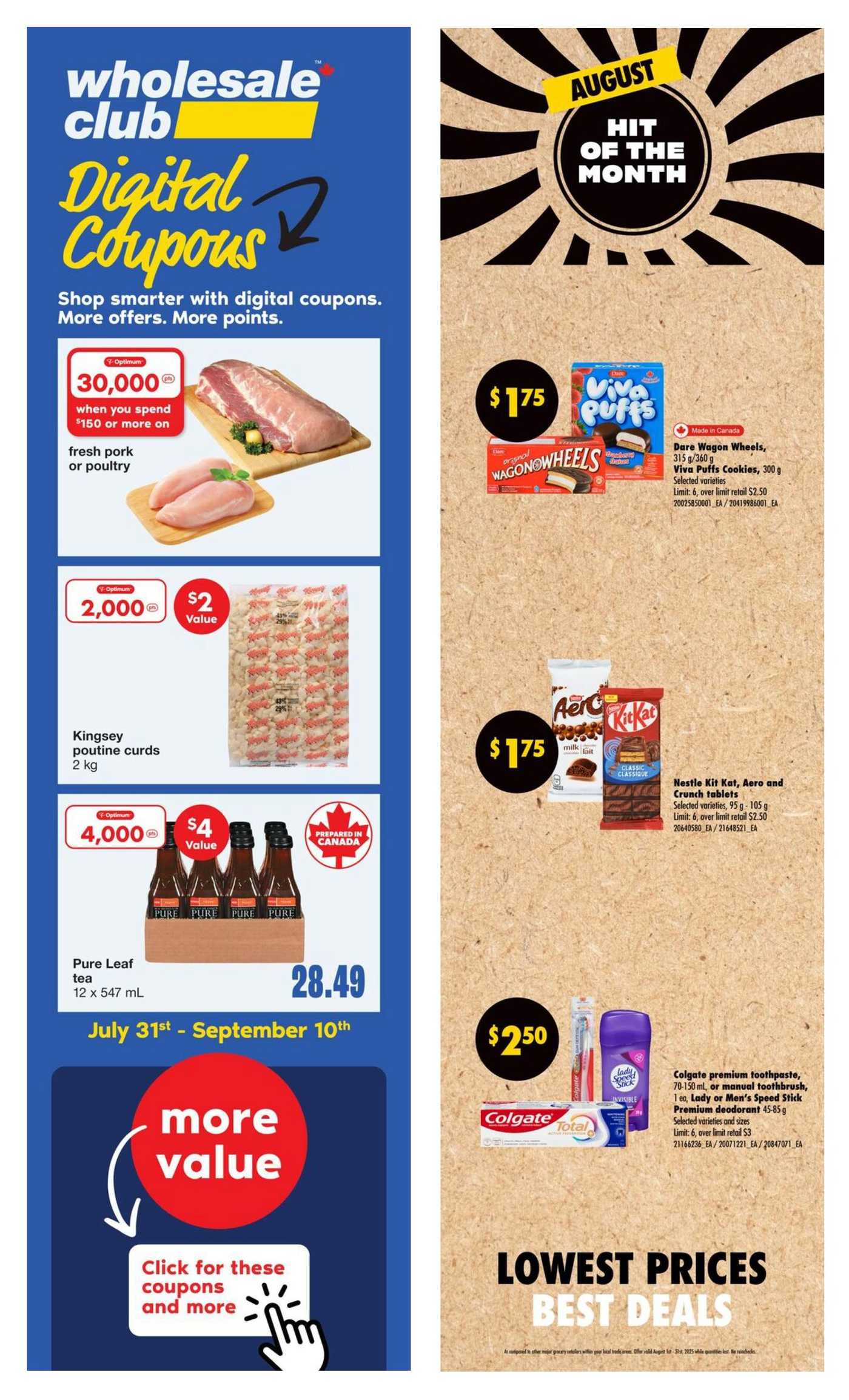 Wholesale Club Canada Flyers