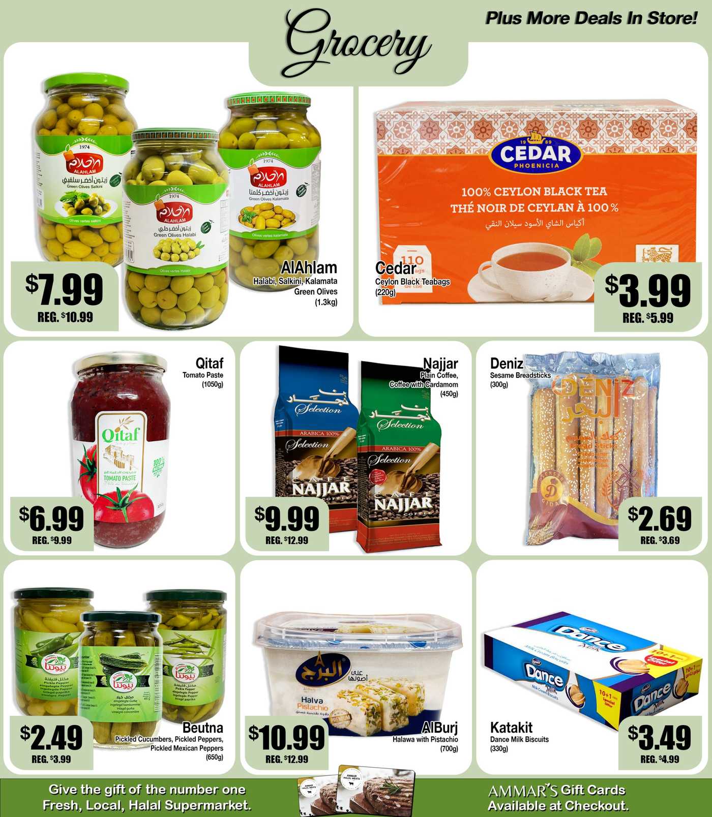 Ammar's Halal Meats Flyer August 21 to 27