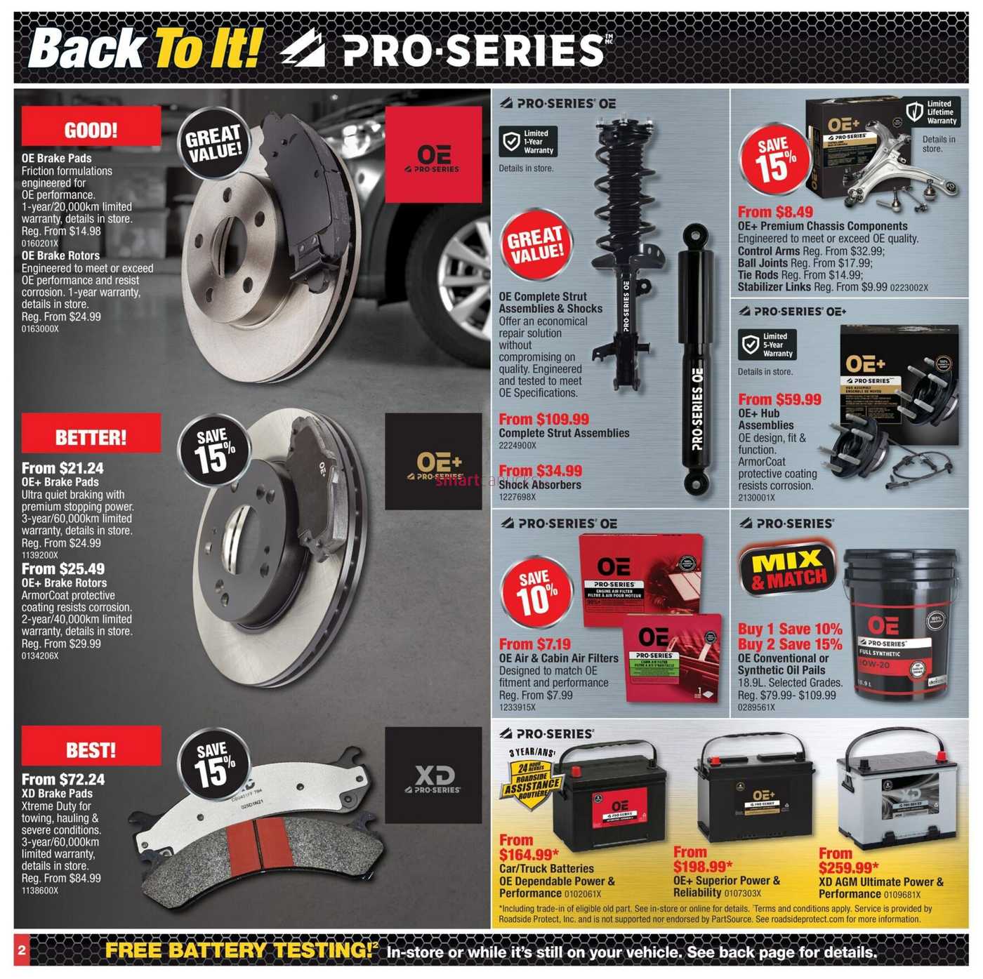 PartSource Flyer August 22 to September 3