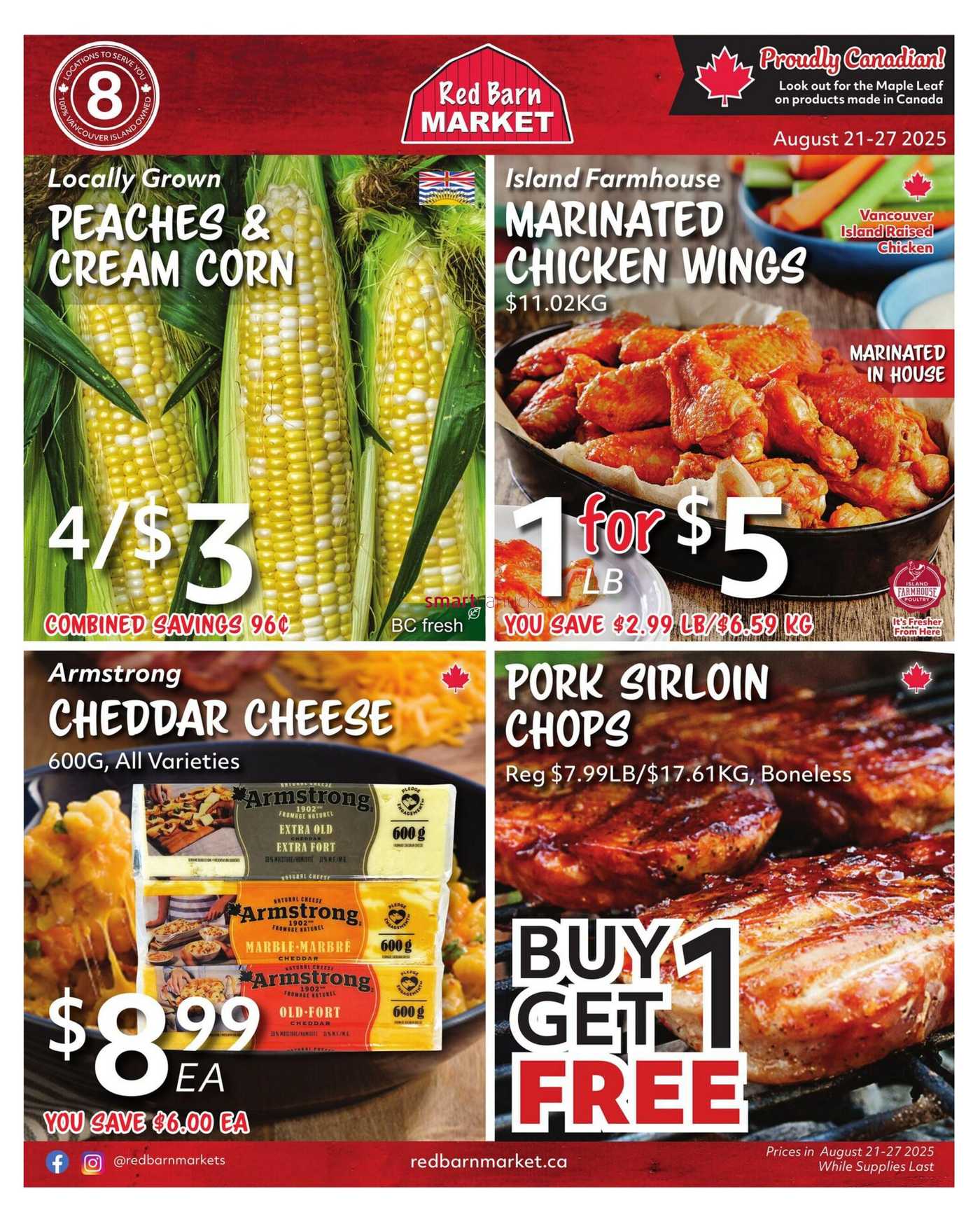 Red Barn Market Flyer August 21 to 27