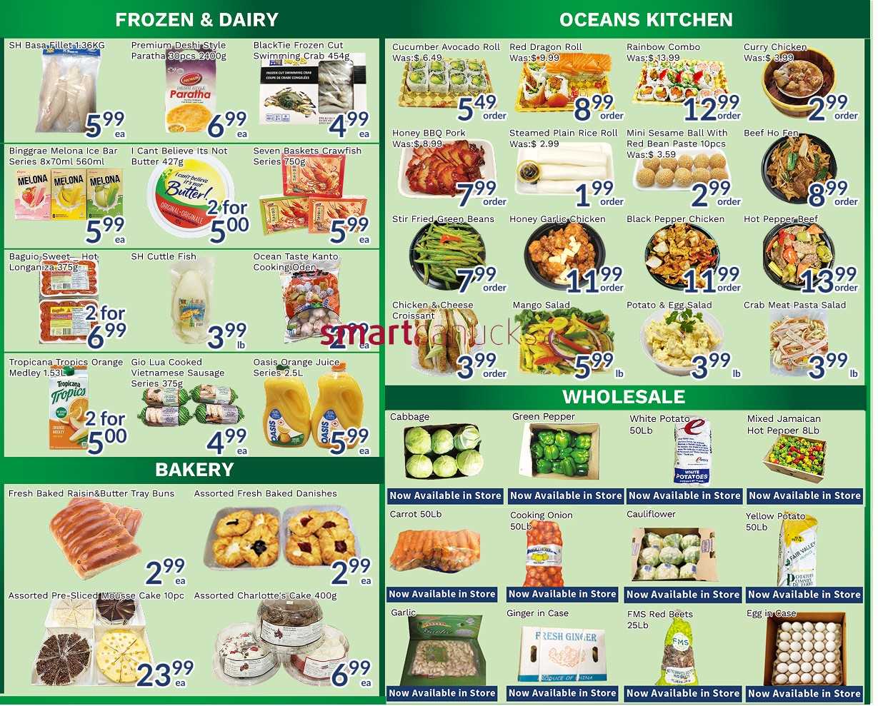 Oceans Fresh Food Market (Brampton) Flyer August 22 to 28