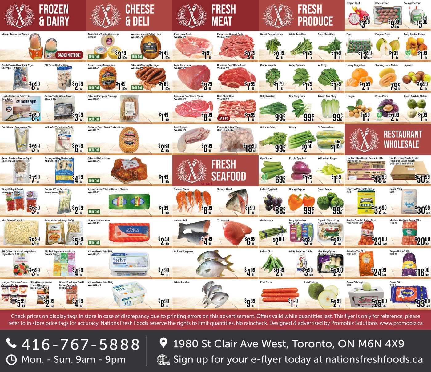 Nations Fresh Foods (Toronto) Flyer August 22 to 28