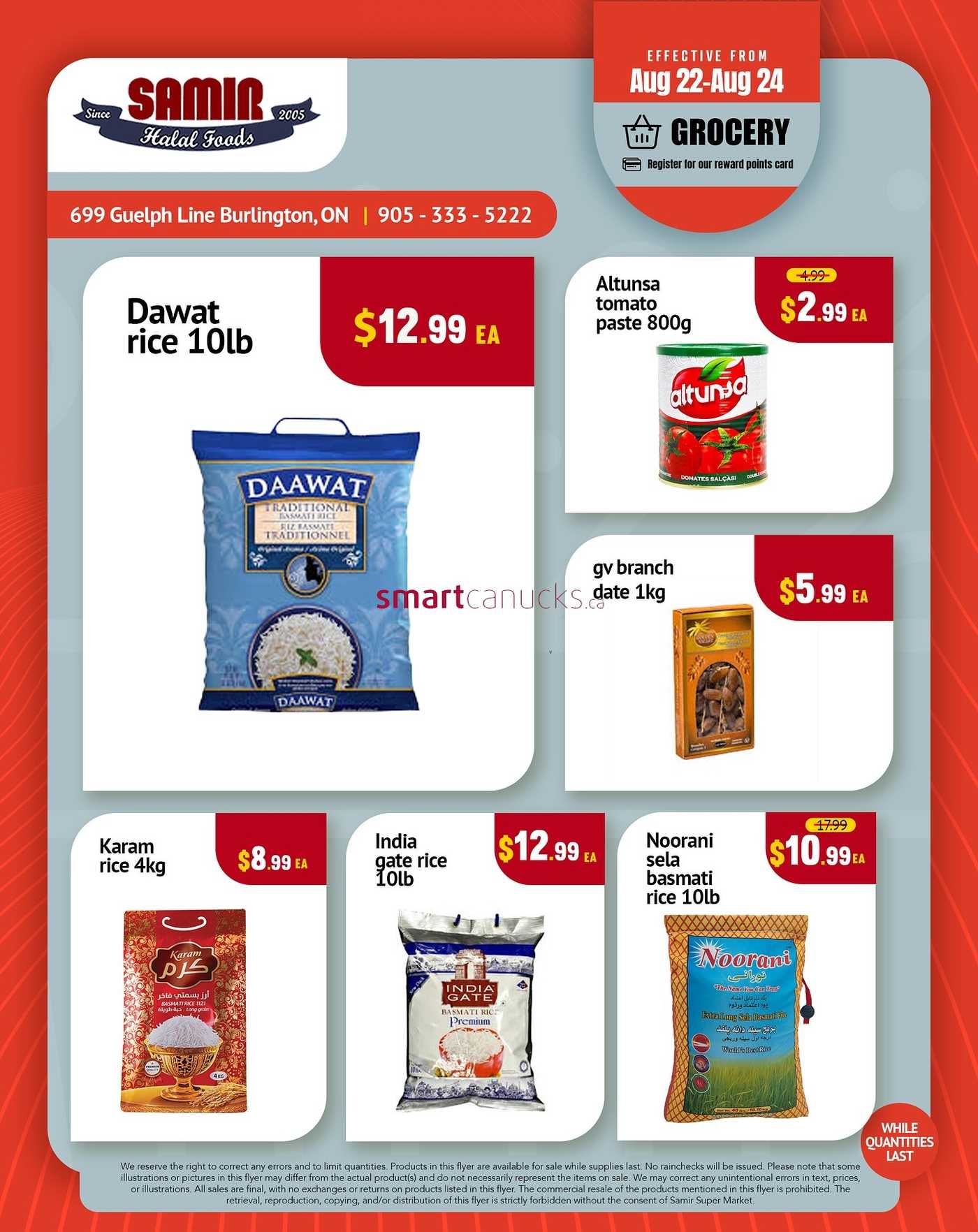 Samir Supermarket Flyer August 22 to 24