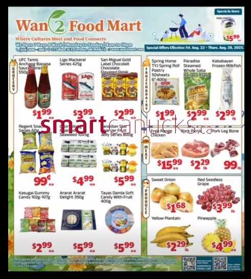 Wan 2 Food Mart Canada Flyers