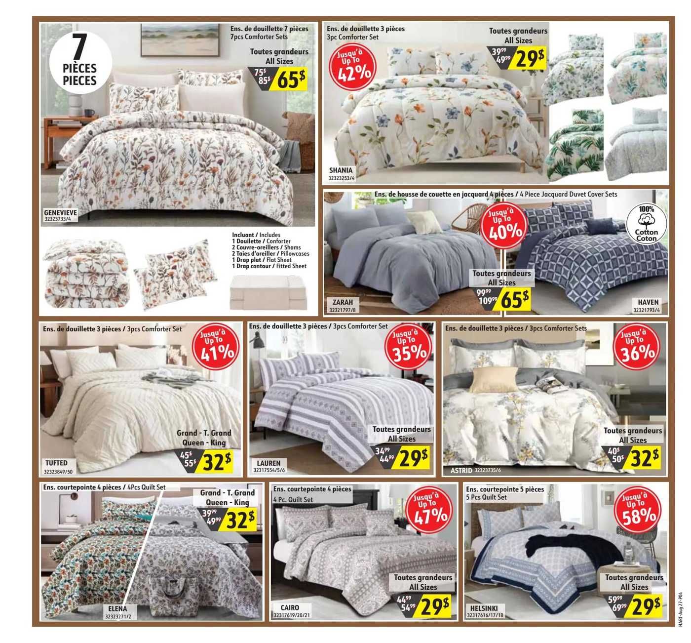 Hart Stores Flyer August 27 to September 9