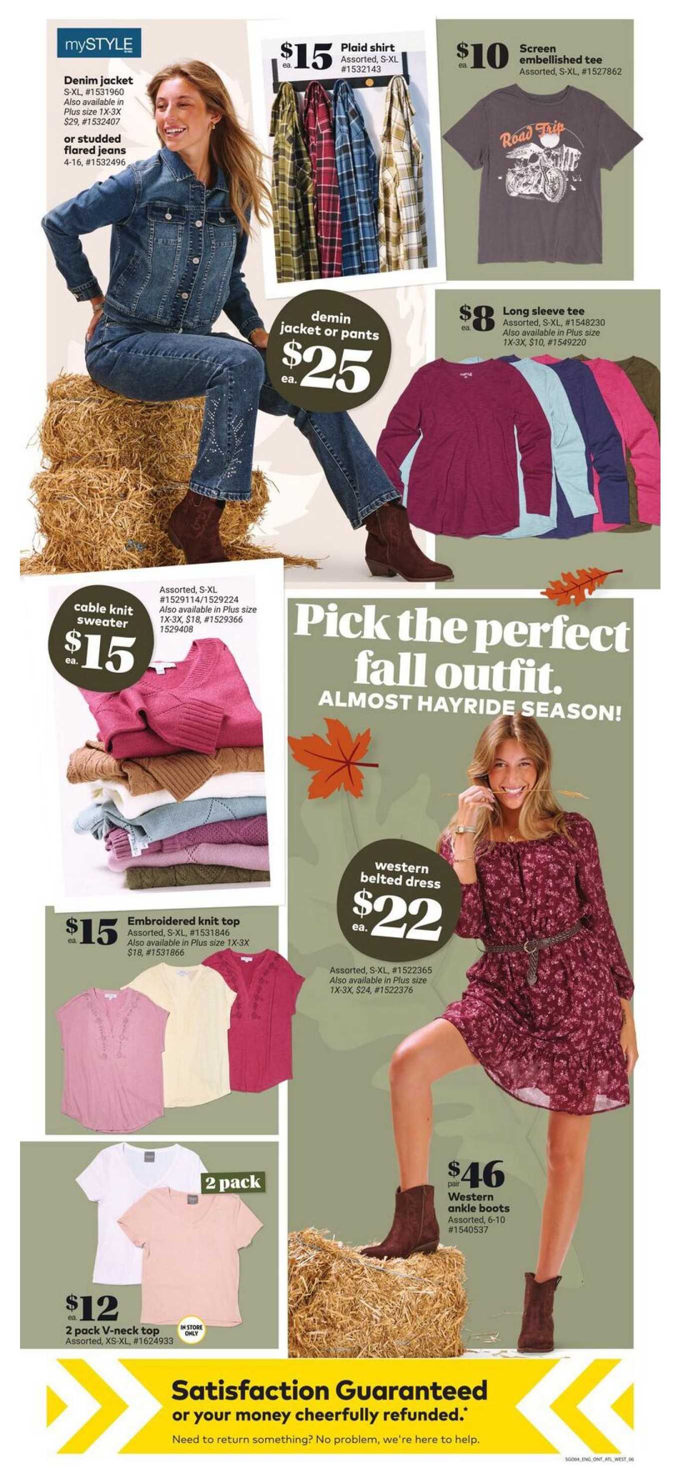 Giant Tiger (West) Flyer August 27 to September 2