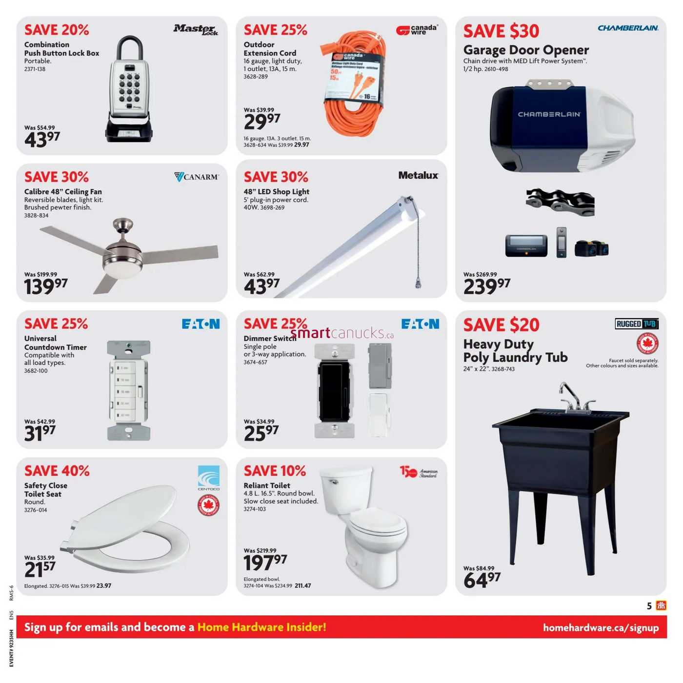 Home Hardware (BC) Flyer August 28 to September 10