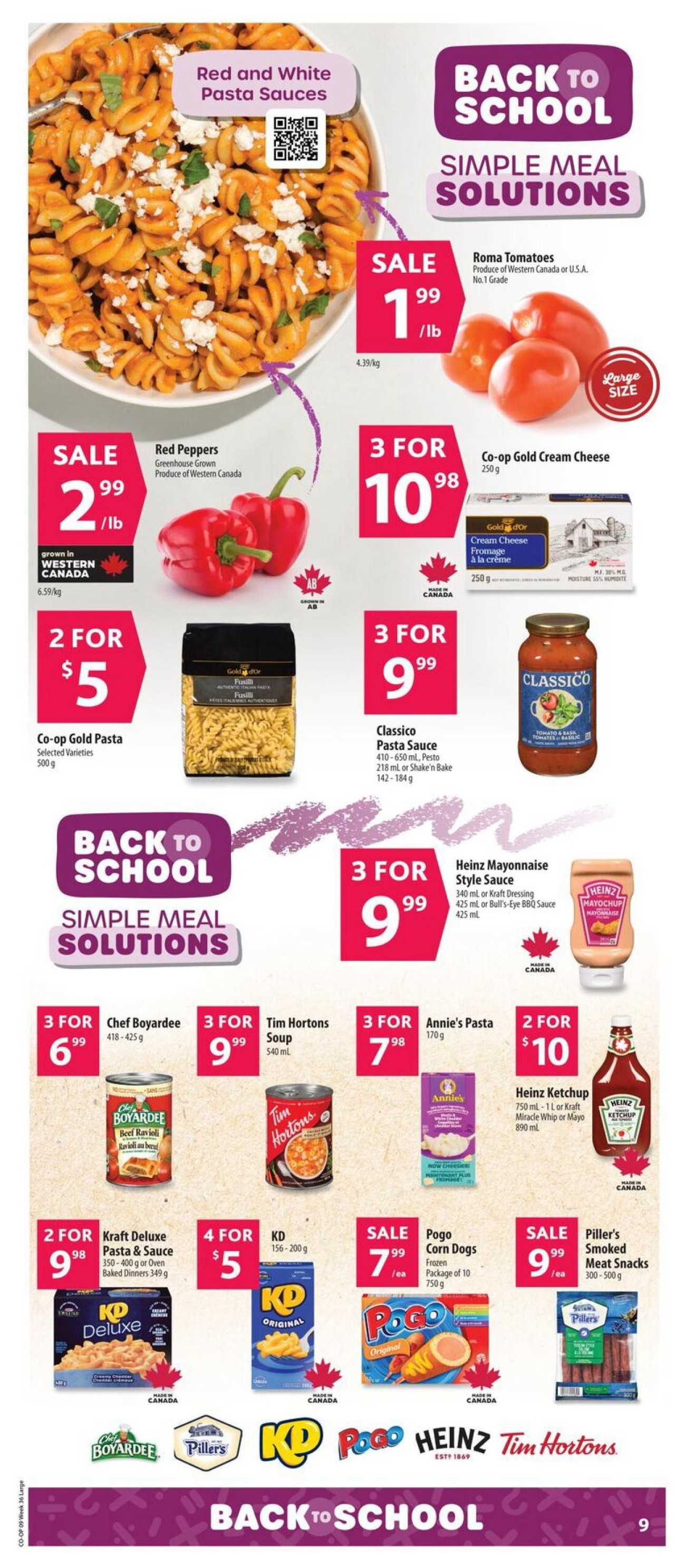 Co-op (West) Food Store Flyer August 28 to September 3