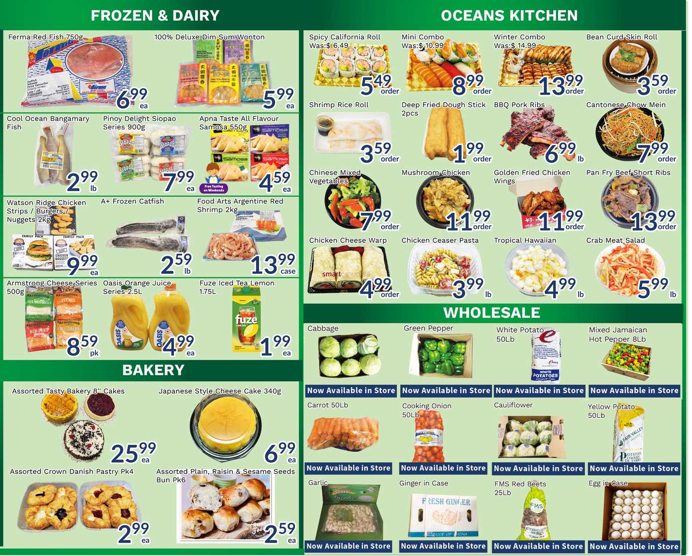 Oceans Fresh Food Market (Brampton) Flyer August 29 to September 4