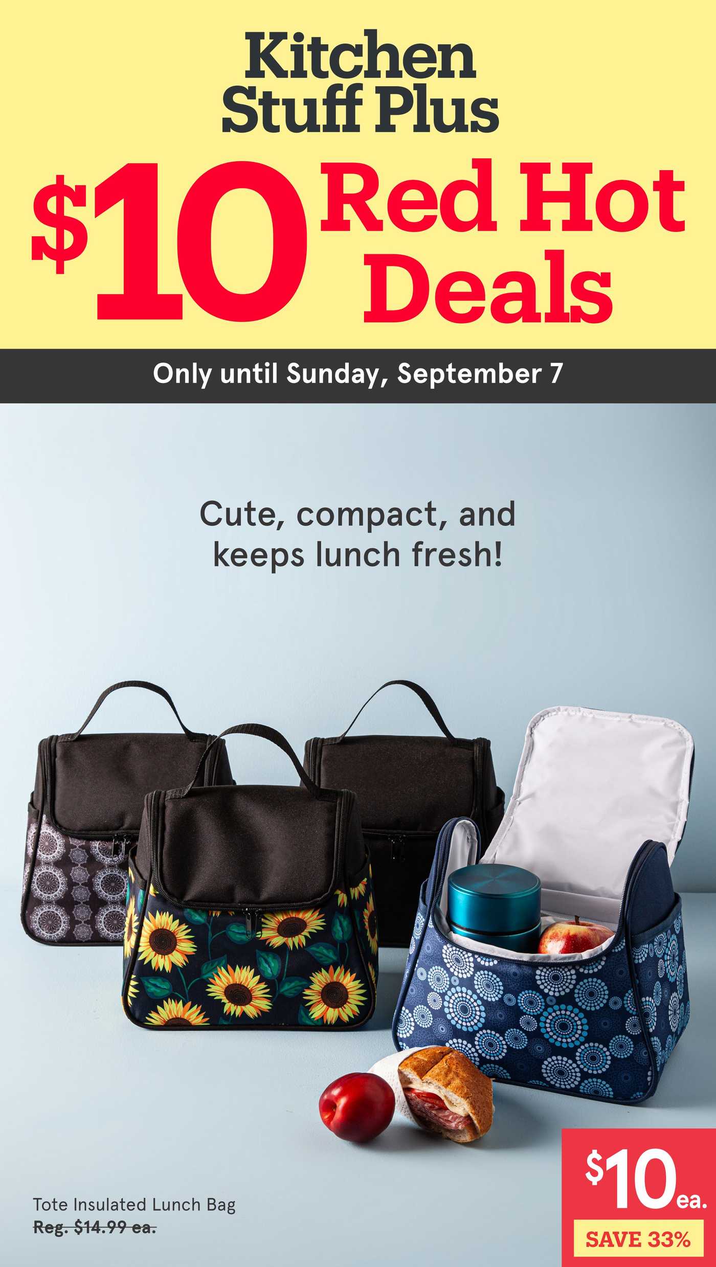 Kitchen Stuff Plus Red Hot Deals Flyer September 2 to 7