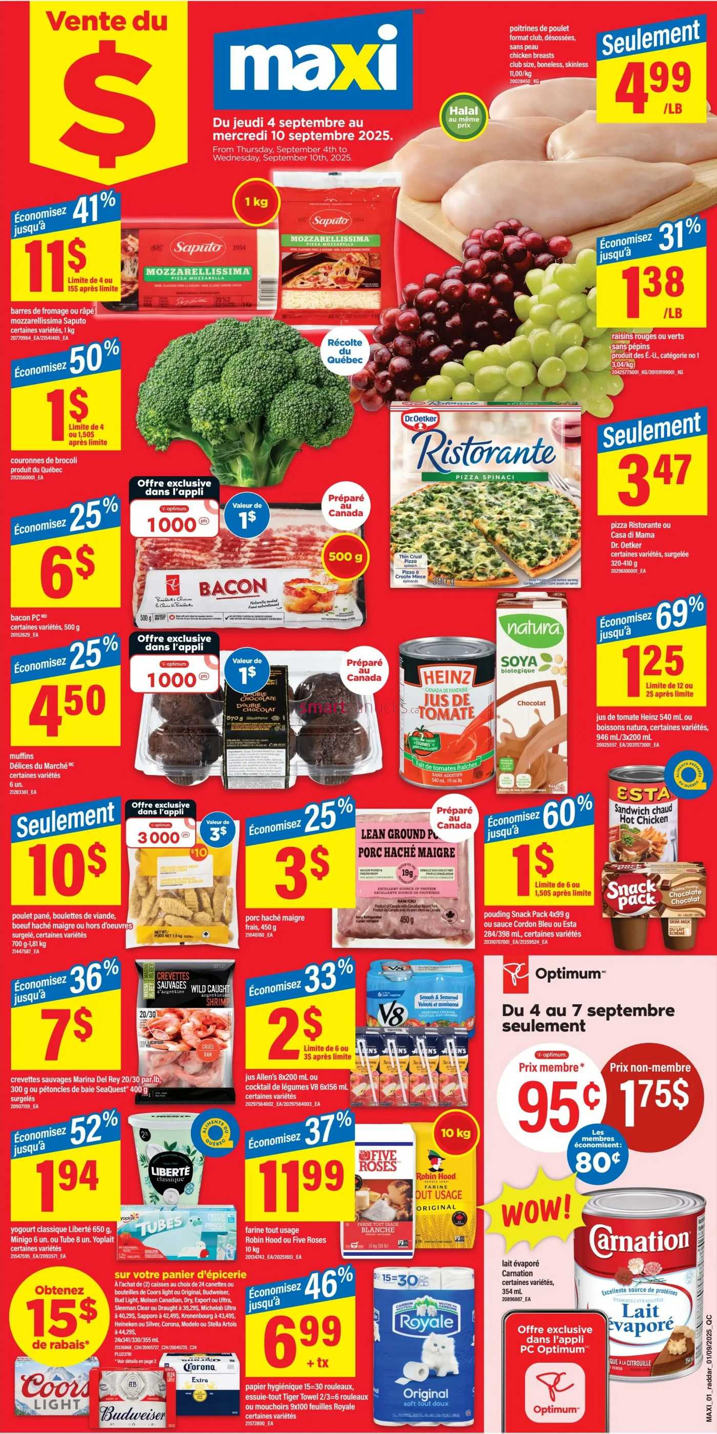 Maxi Flyer September 4 to 10