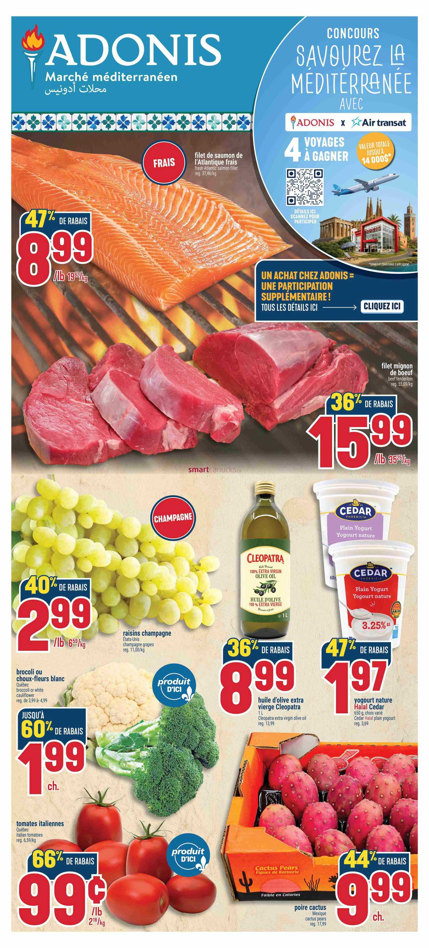 Marche Adonis Canada Flyers