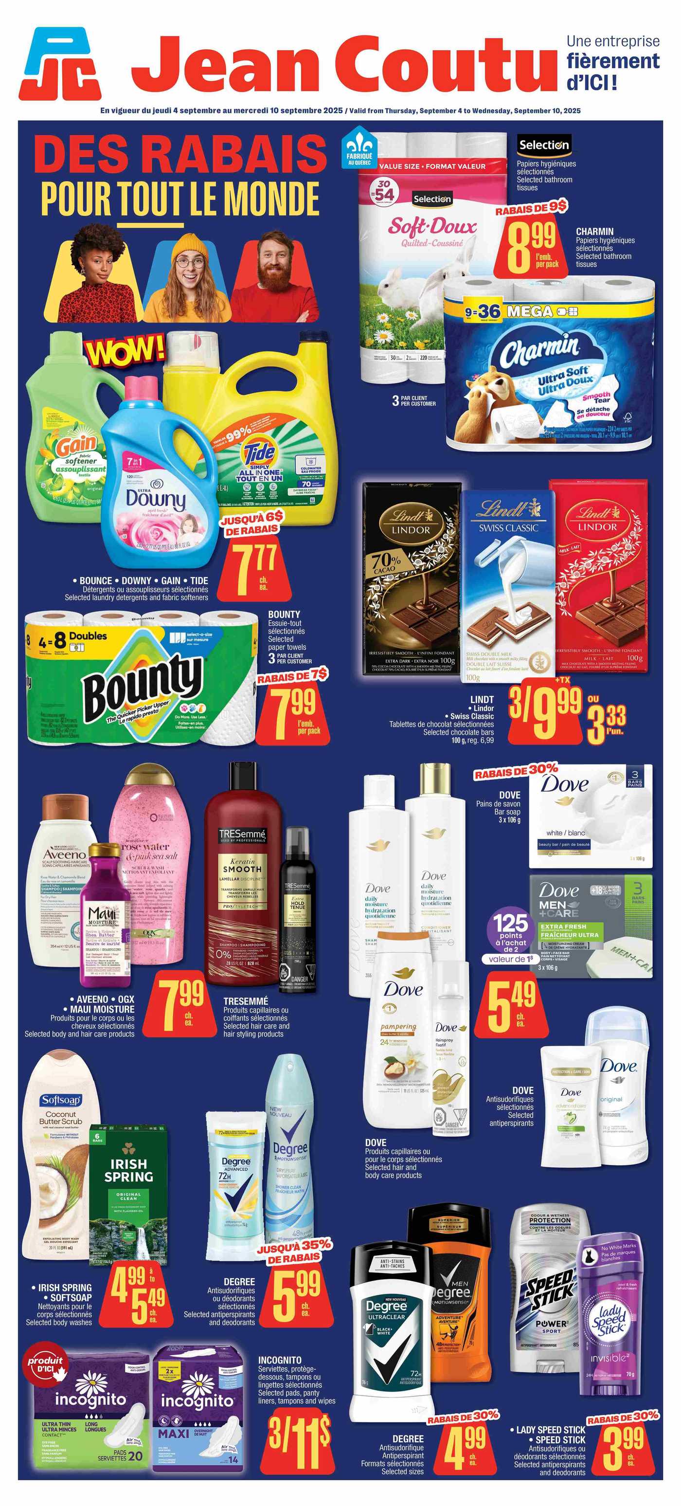 Jean Coutu Flyer September 4 to 10