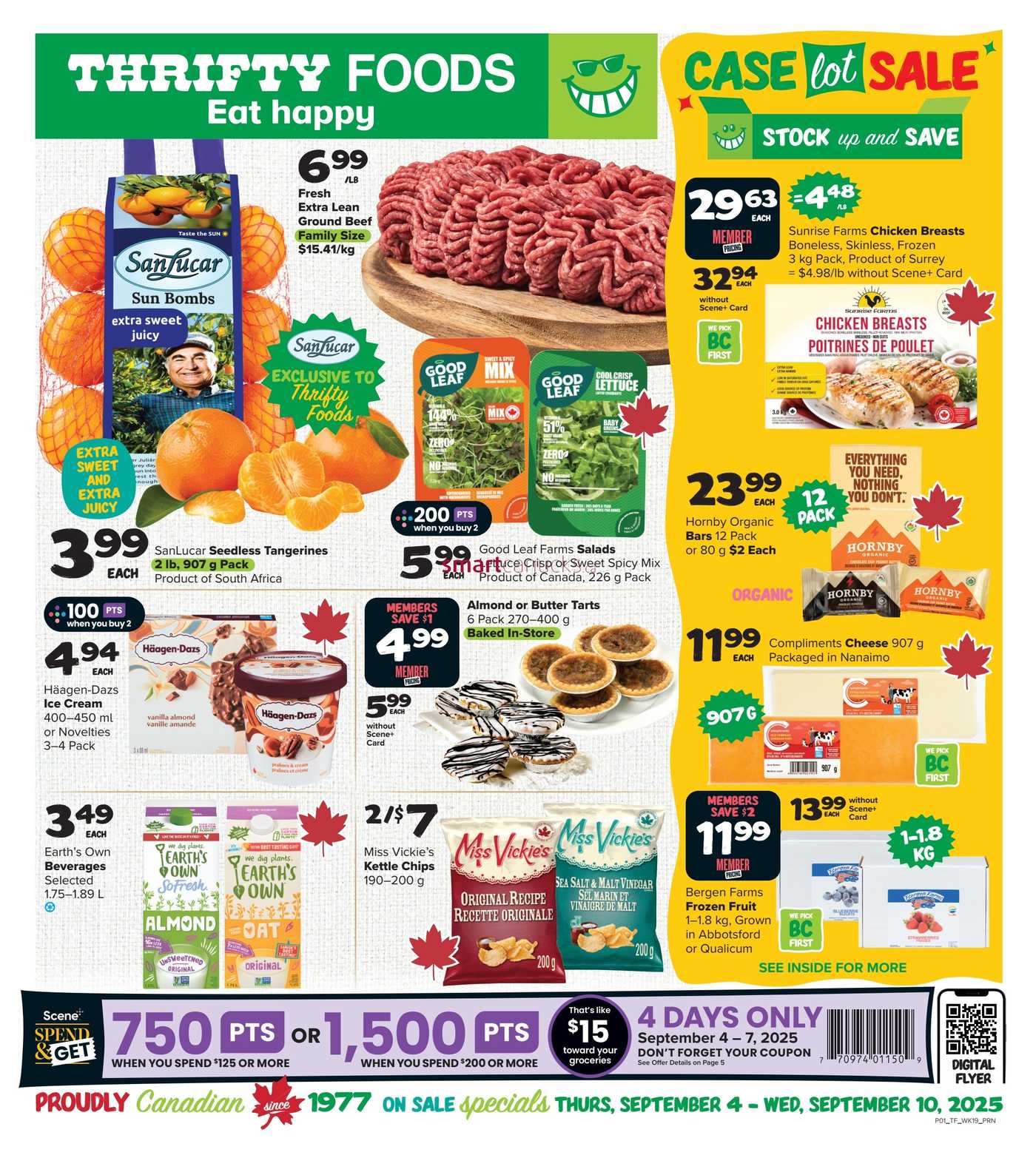 Thrifty Foods Flyer September 4 to 10