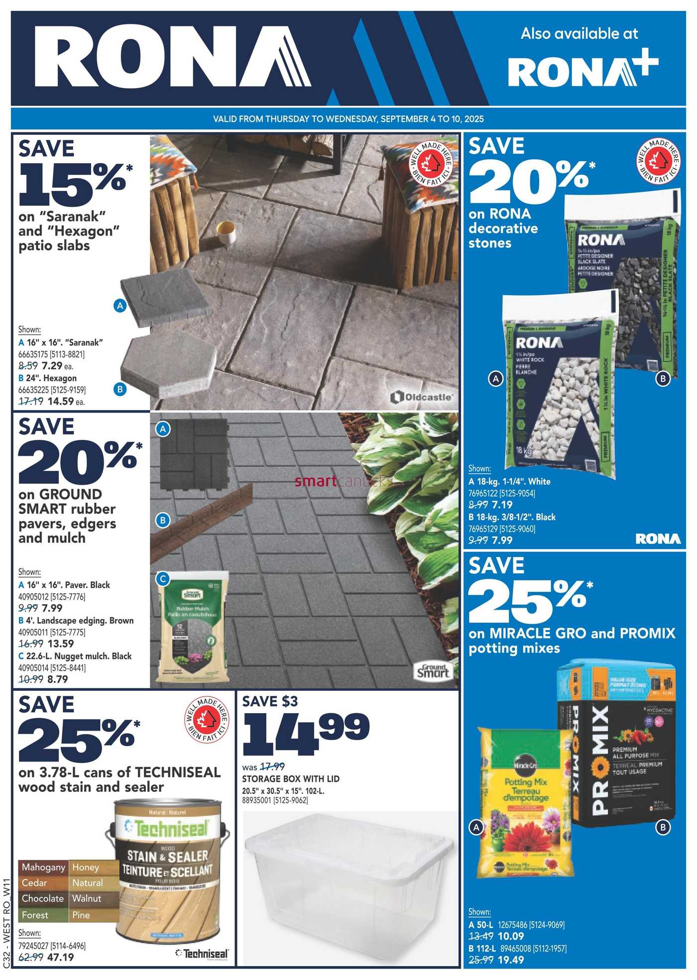 Rona & Rona+ Canada Flyers