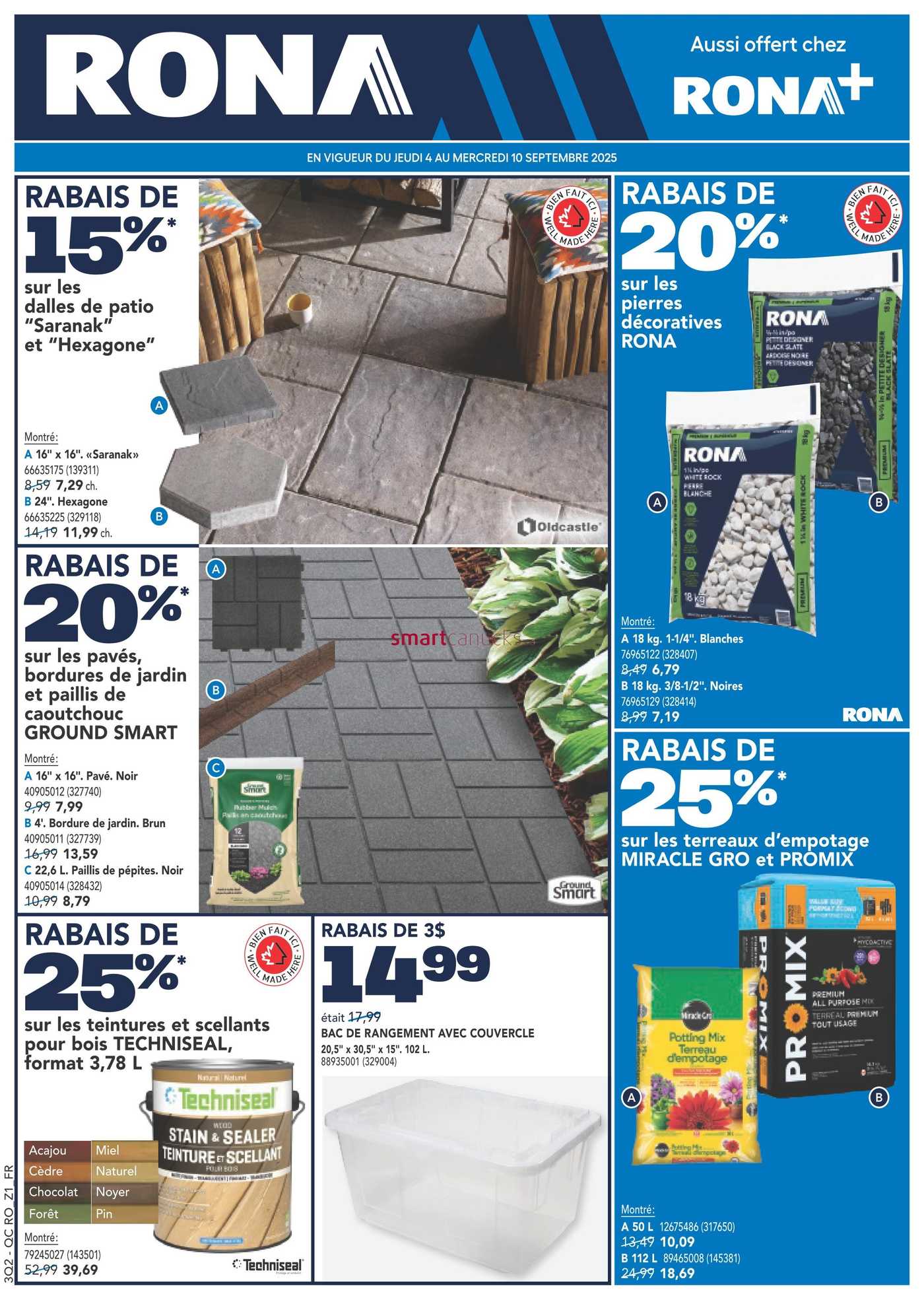 Rona & Rona+ Canada Flyers