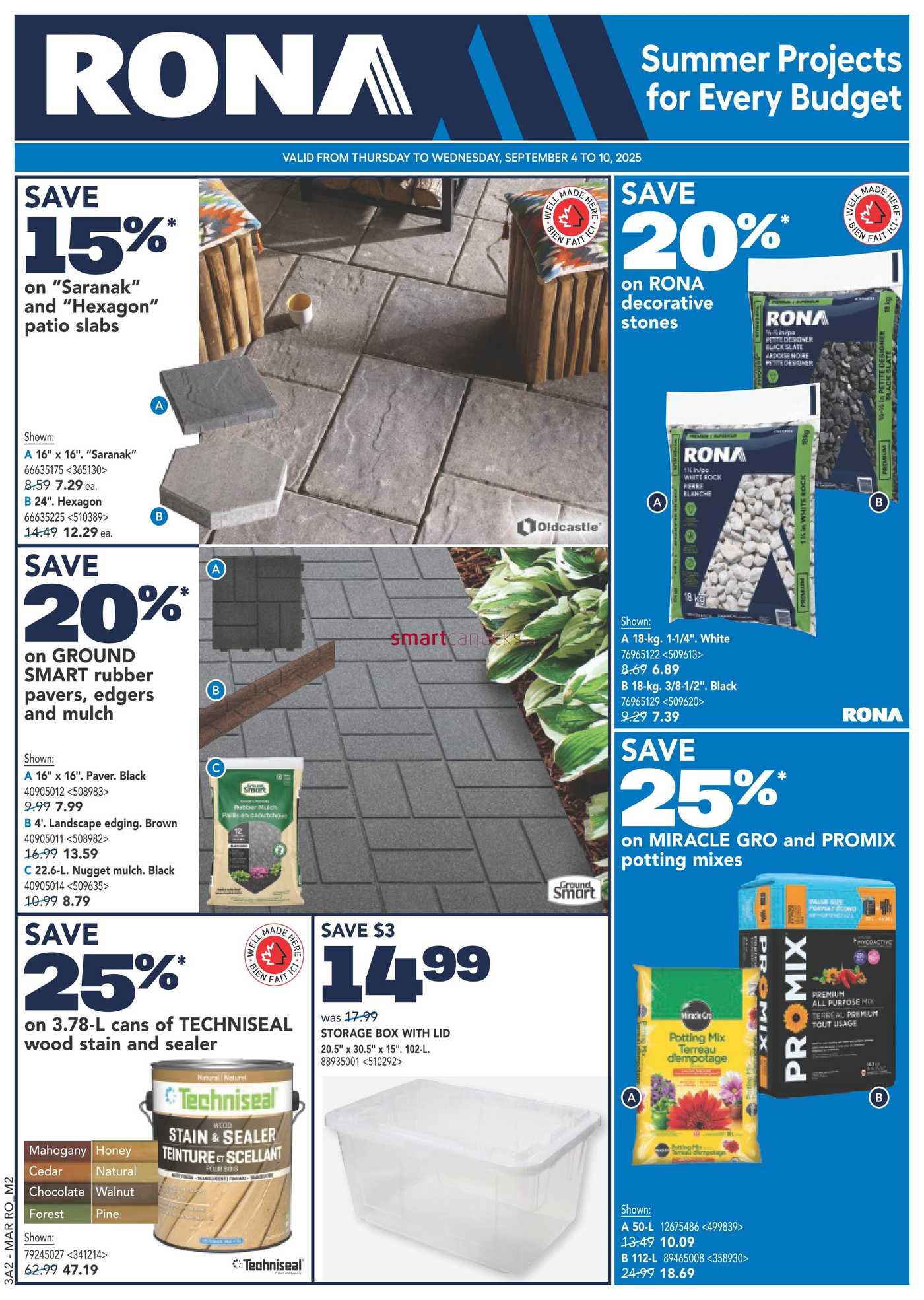 Rona & Rona+ Canada Flyers