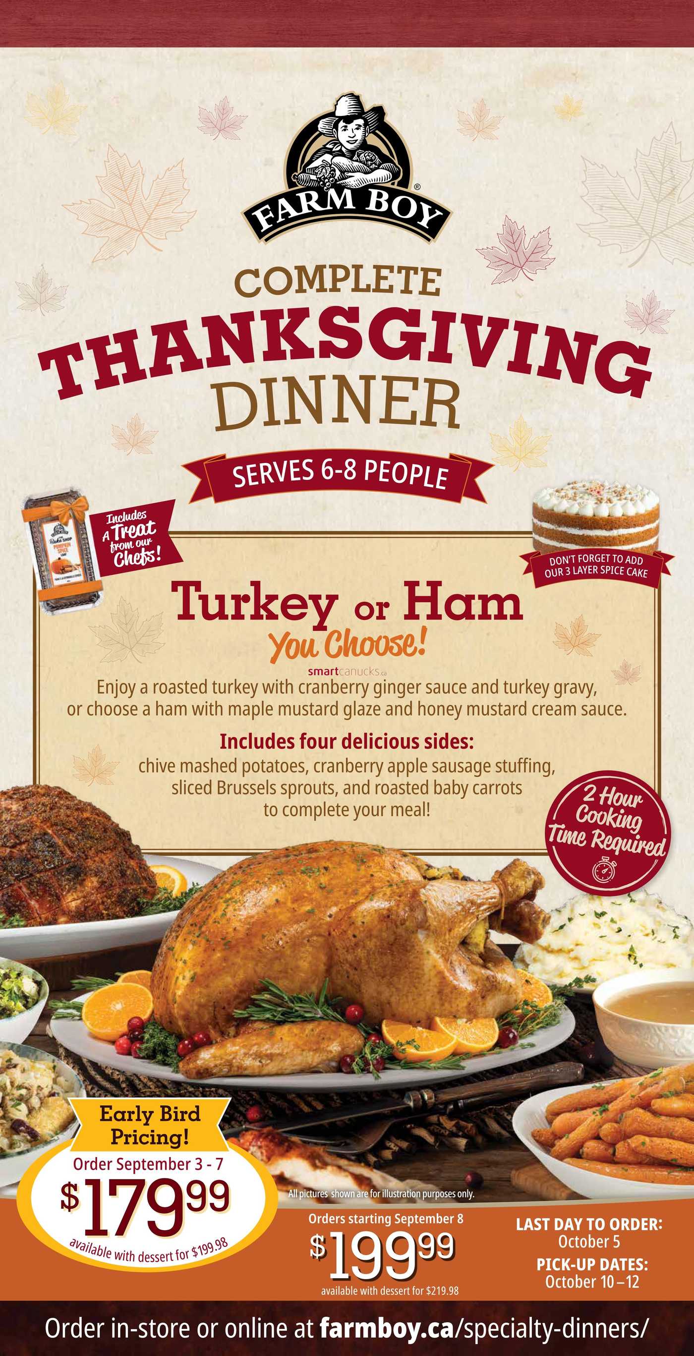 Farm Boy Flyer September 4 to 10