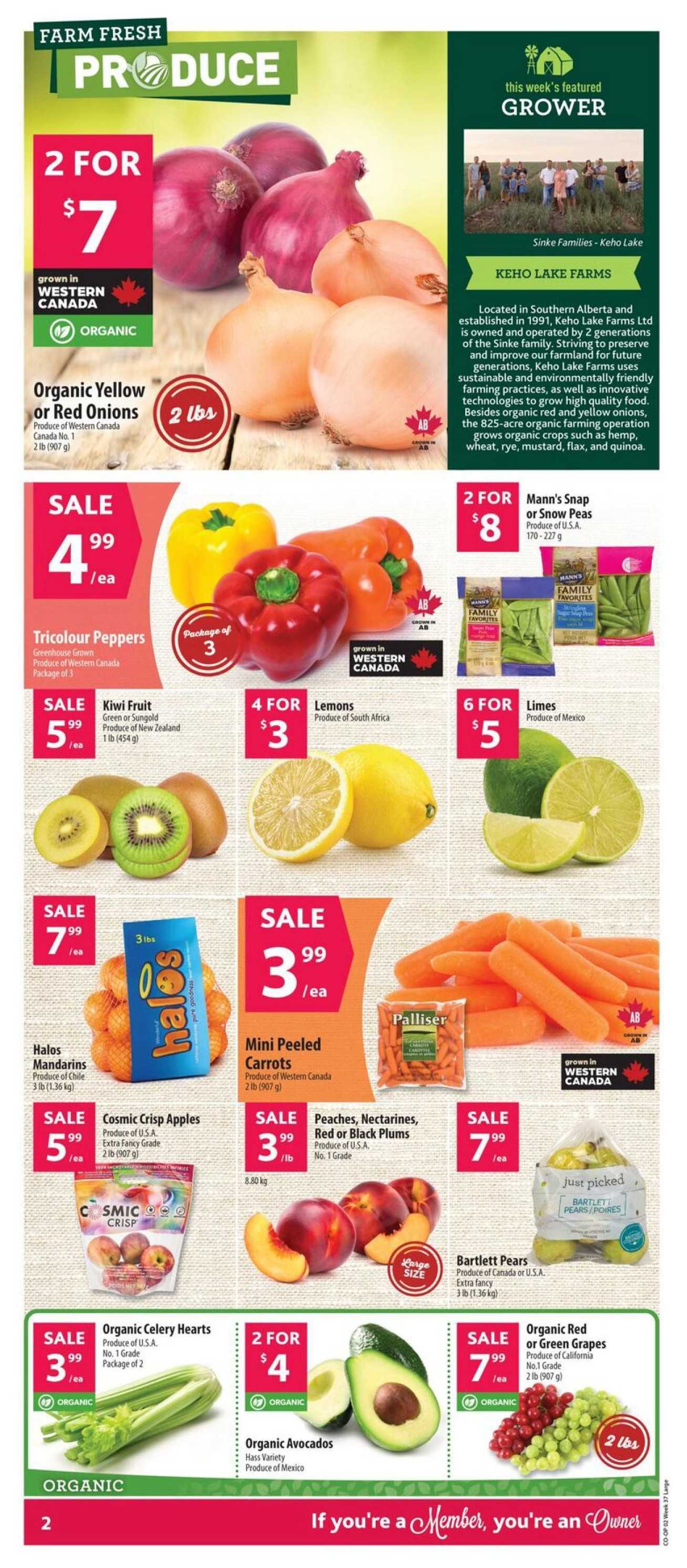 Co-op (West) Food Store Flyer September 4 to 10