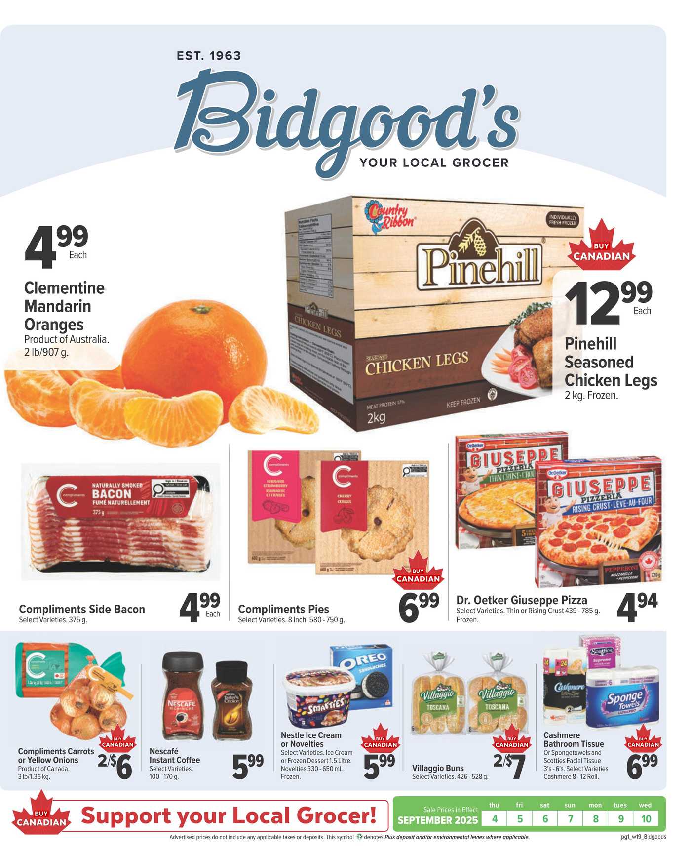 Bidgood's Canada Flyers