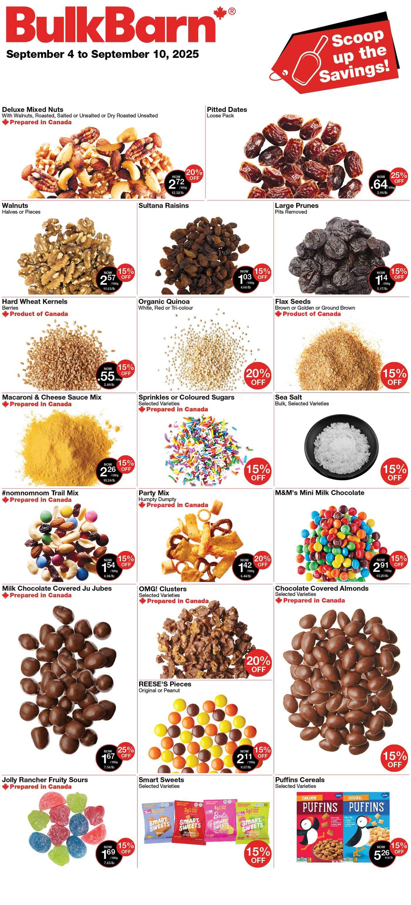 Bulk Barn Flyer September 4 to 10