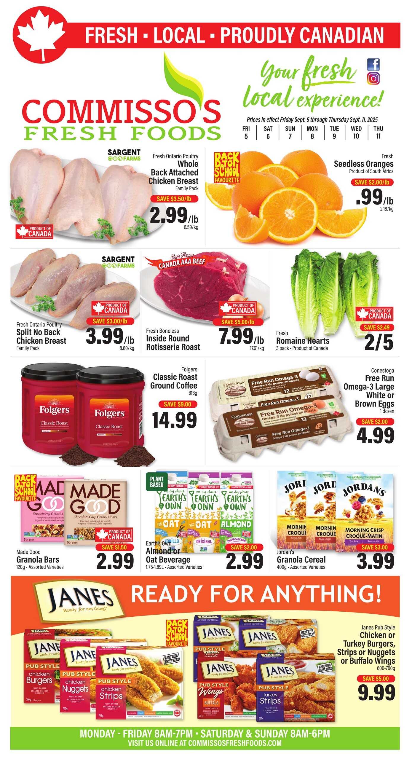 Commisso's Fresh Foods Flyer September 5 to 11