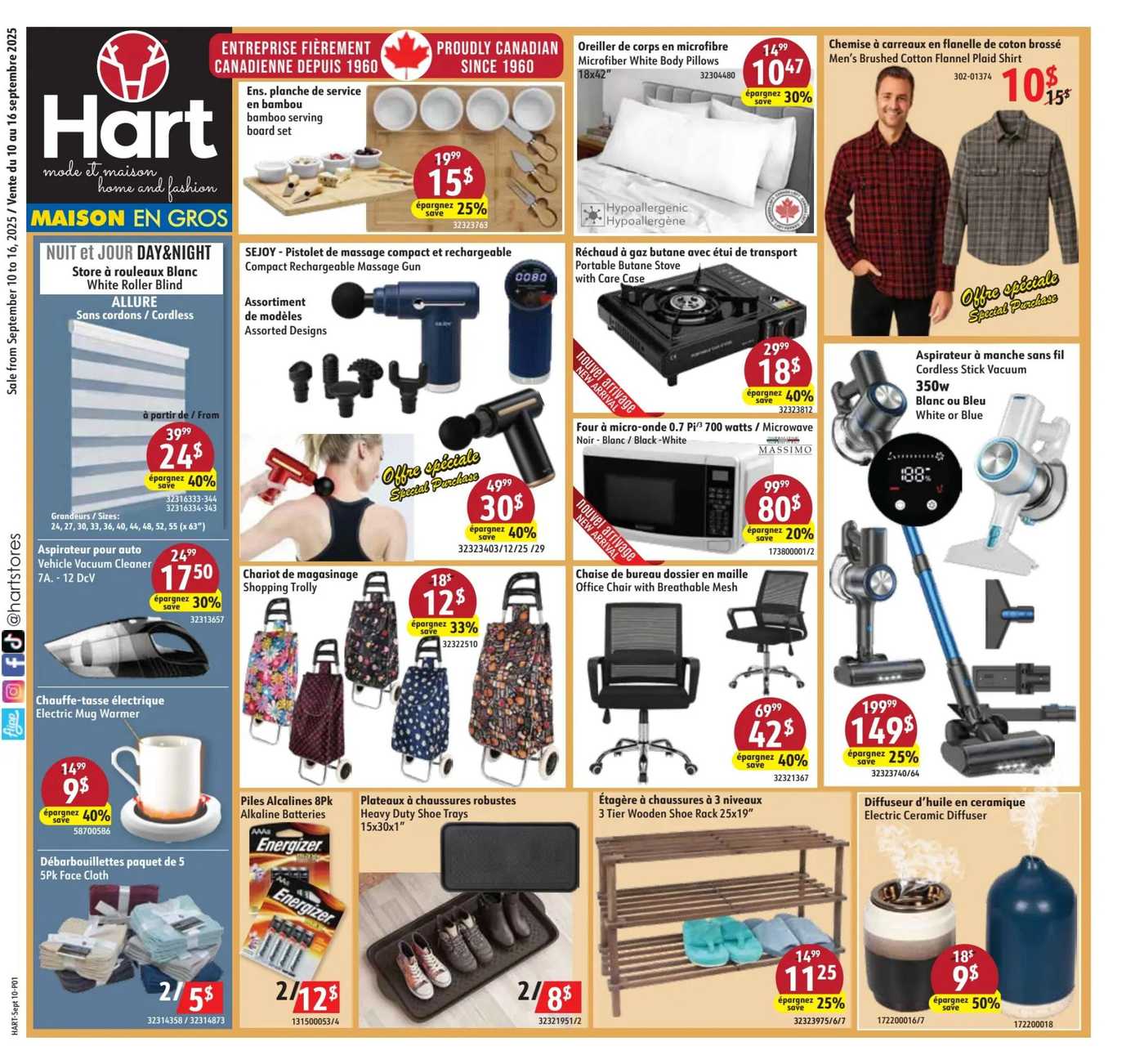 Hart Stores Flyer September 10 to 16