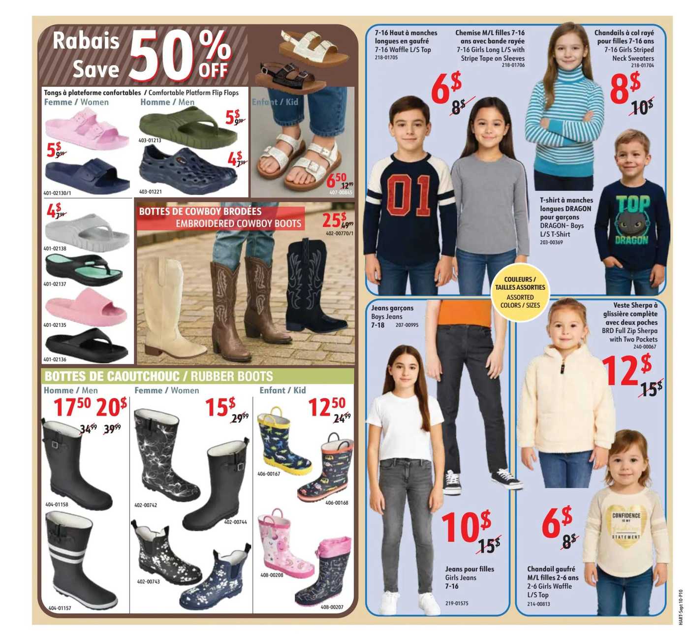 Hart Stores Flyer September 10 to 16