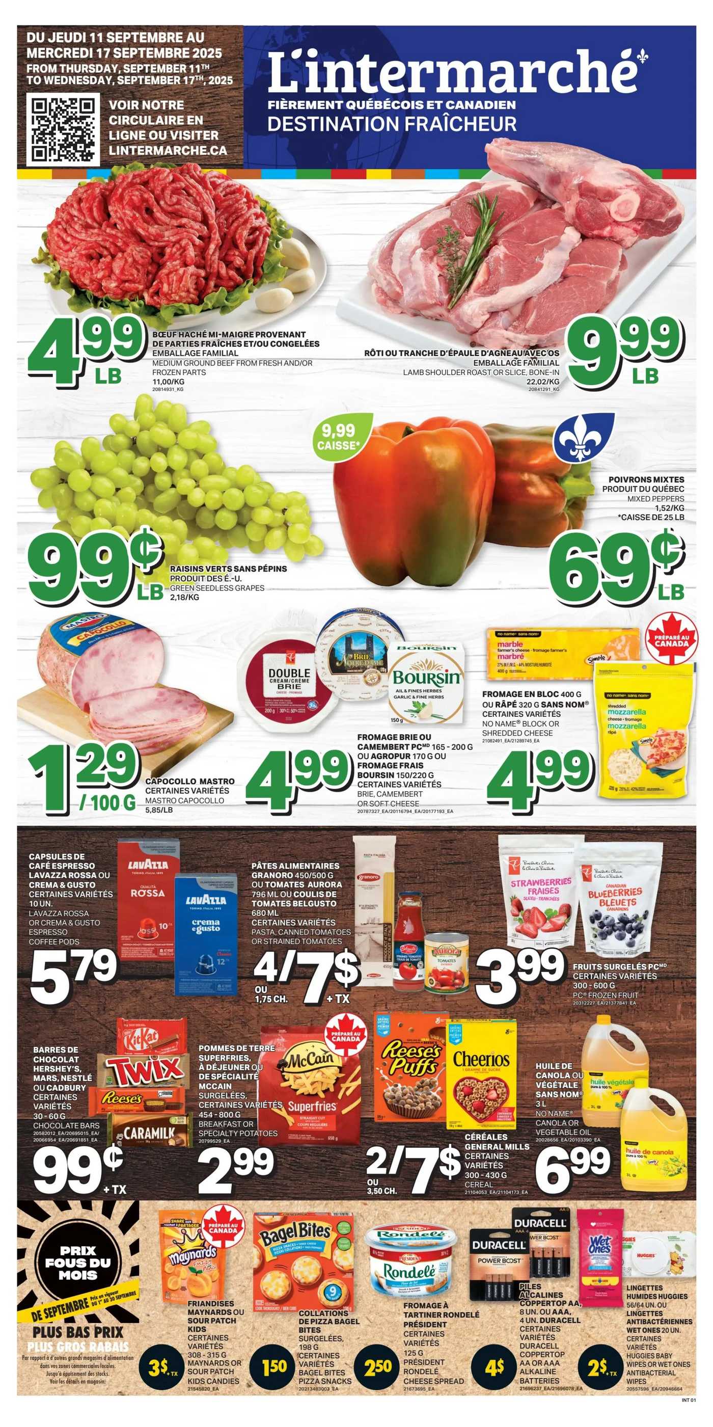 L'inter Marche Flyer September 11 to 17